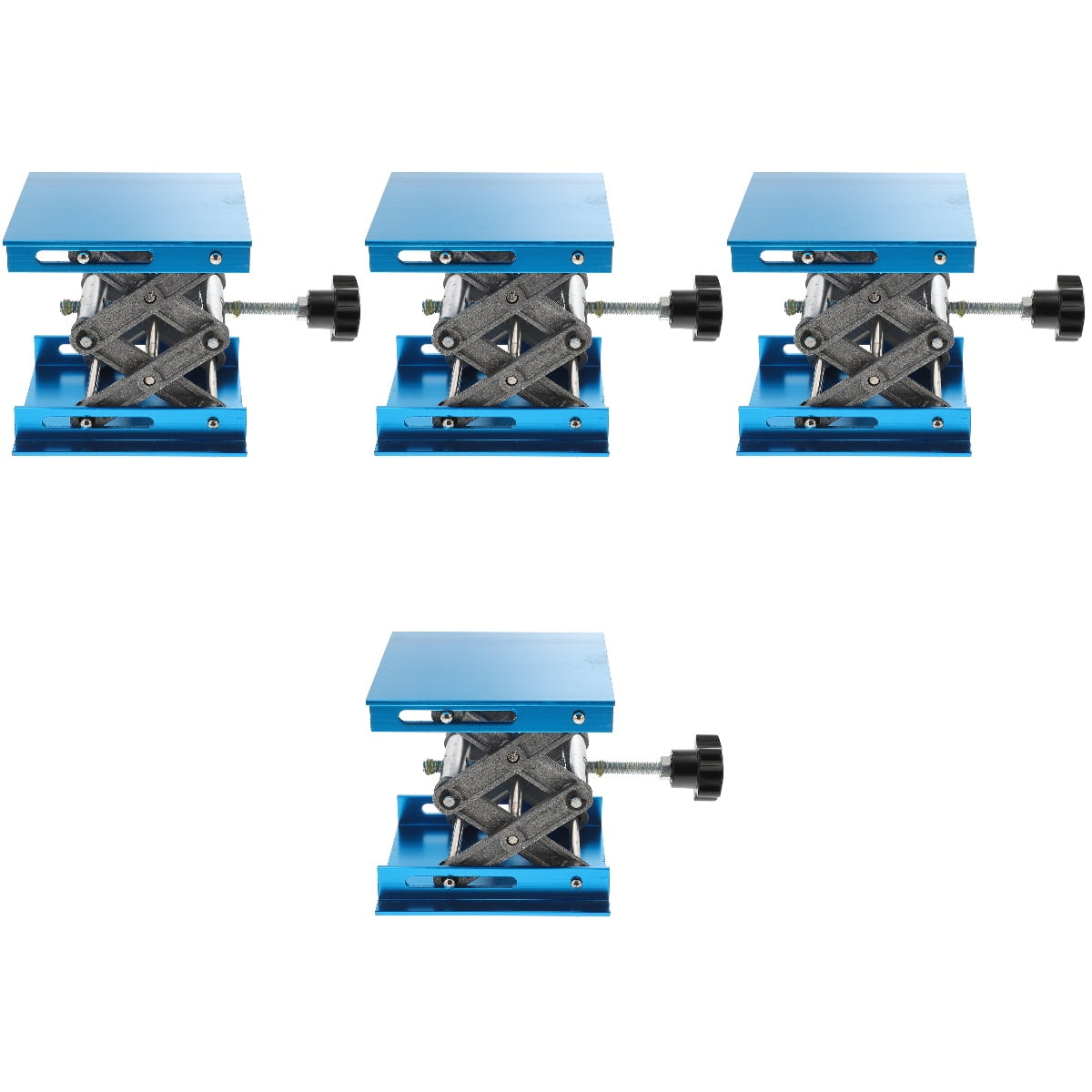 Hemoton 4pcs Lift Table Stand Laboratory Scissor Jack Lift Table ...