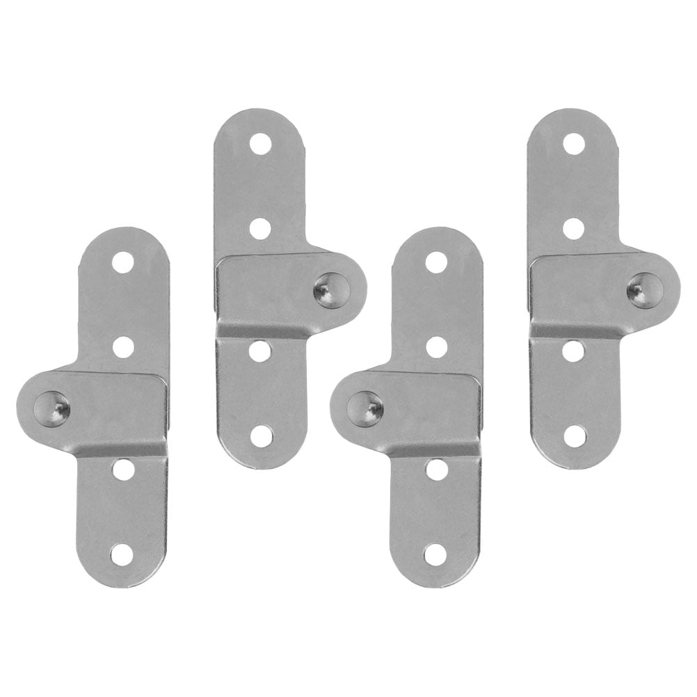 Hemoton 4pcs Metal Hinges For Furniture Foldable Hinge Replacement ...