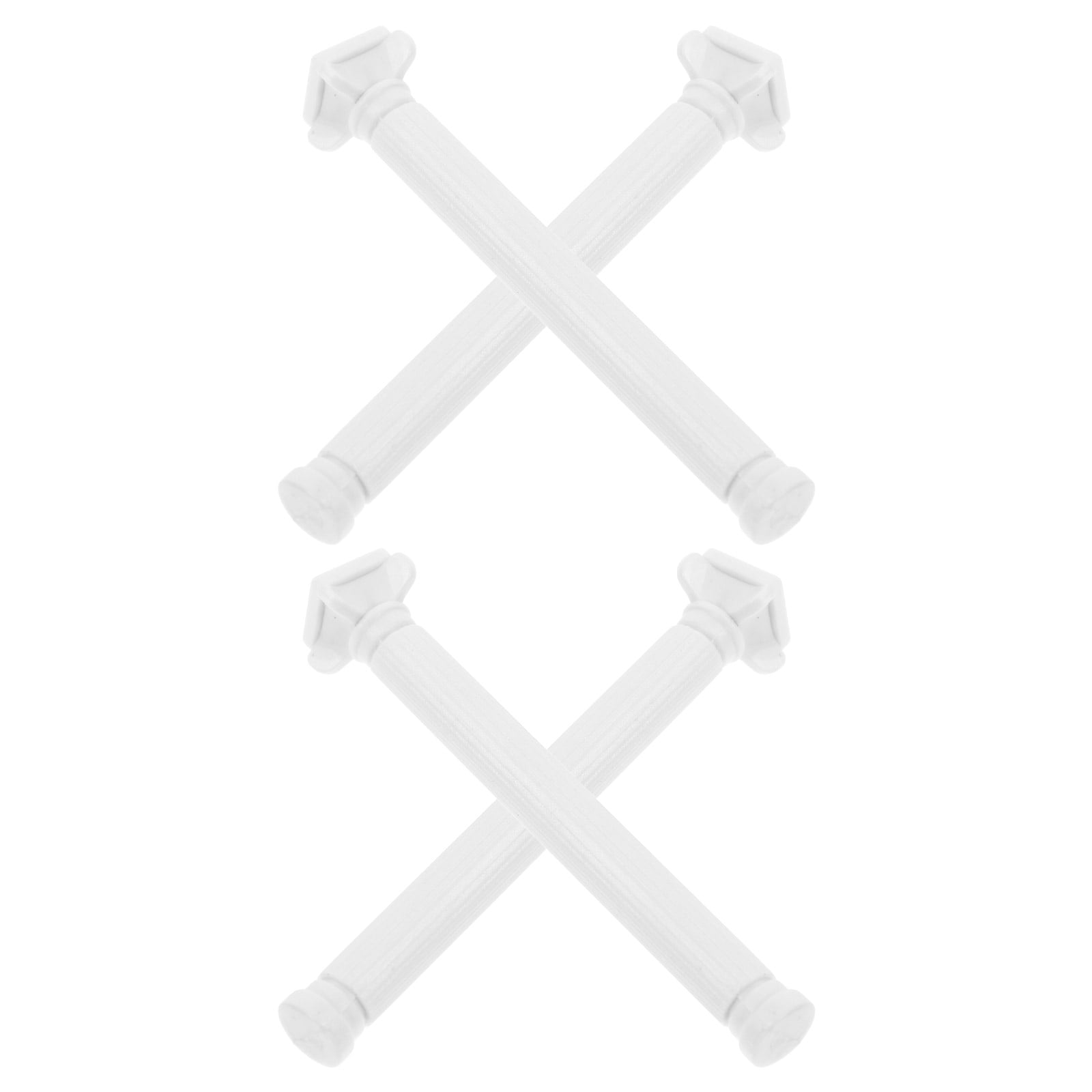 Hemoton 4pcs Mini Roman DIY Sand Table Models Greek Architectural Pillar Ornaments Decorative ...