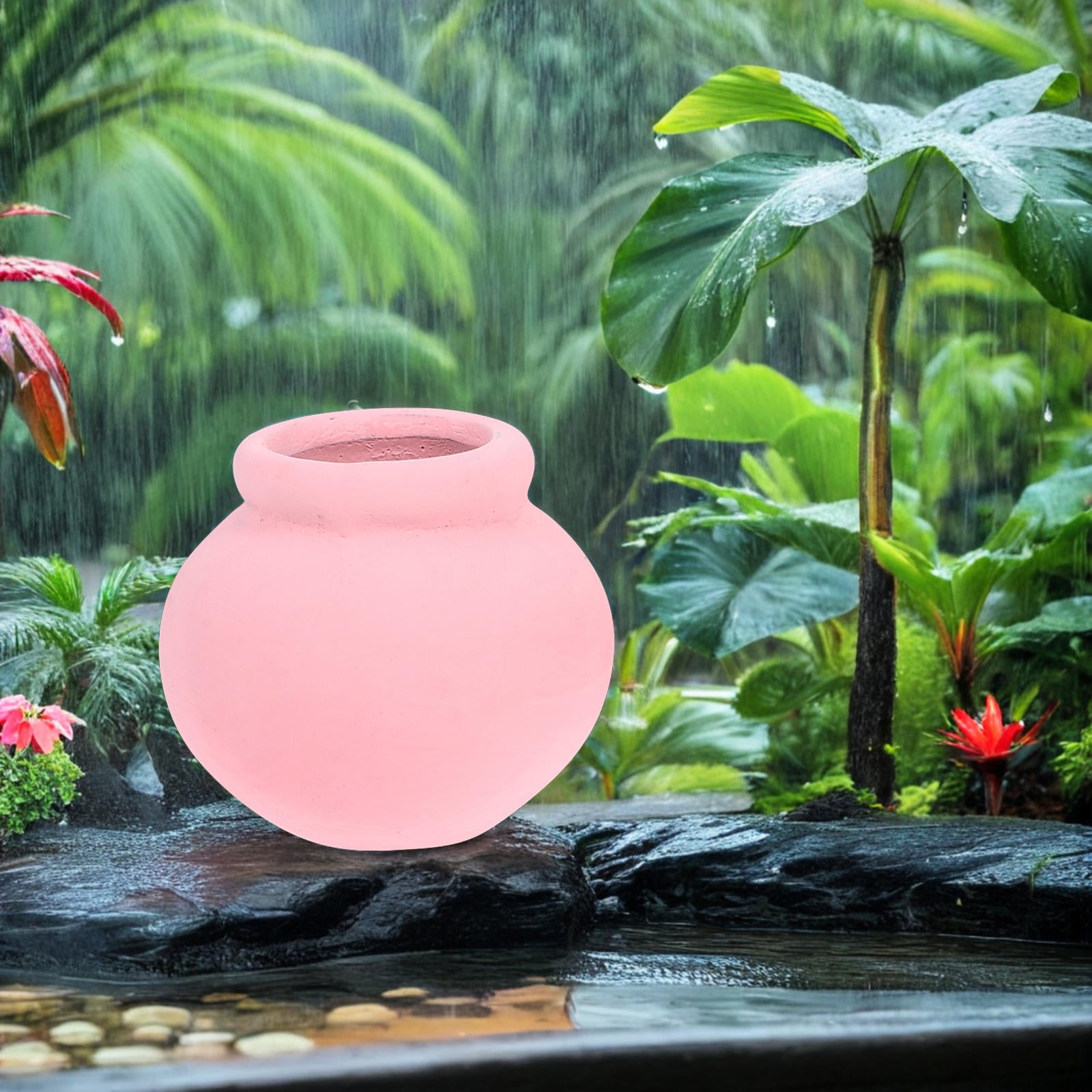 Hemoton 4pcs Miniature Clay Pots For Succulents Empty Tiny Pottery ...