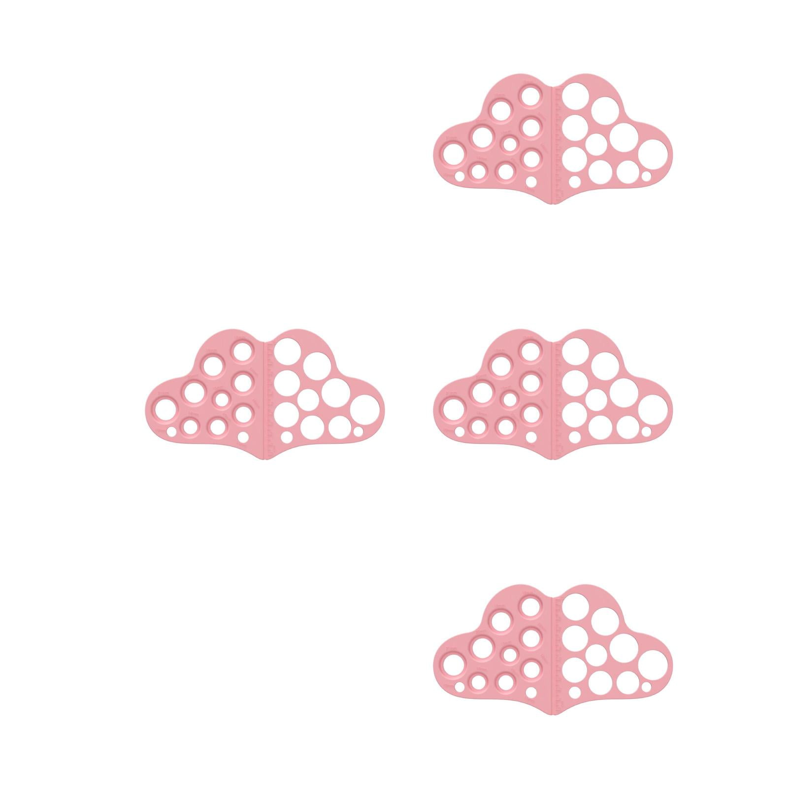 Hemoton 4pcs Nipple Ruler For Flange Sizing Nipple Measurement Tool For ...