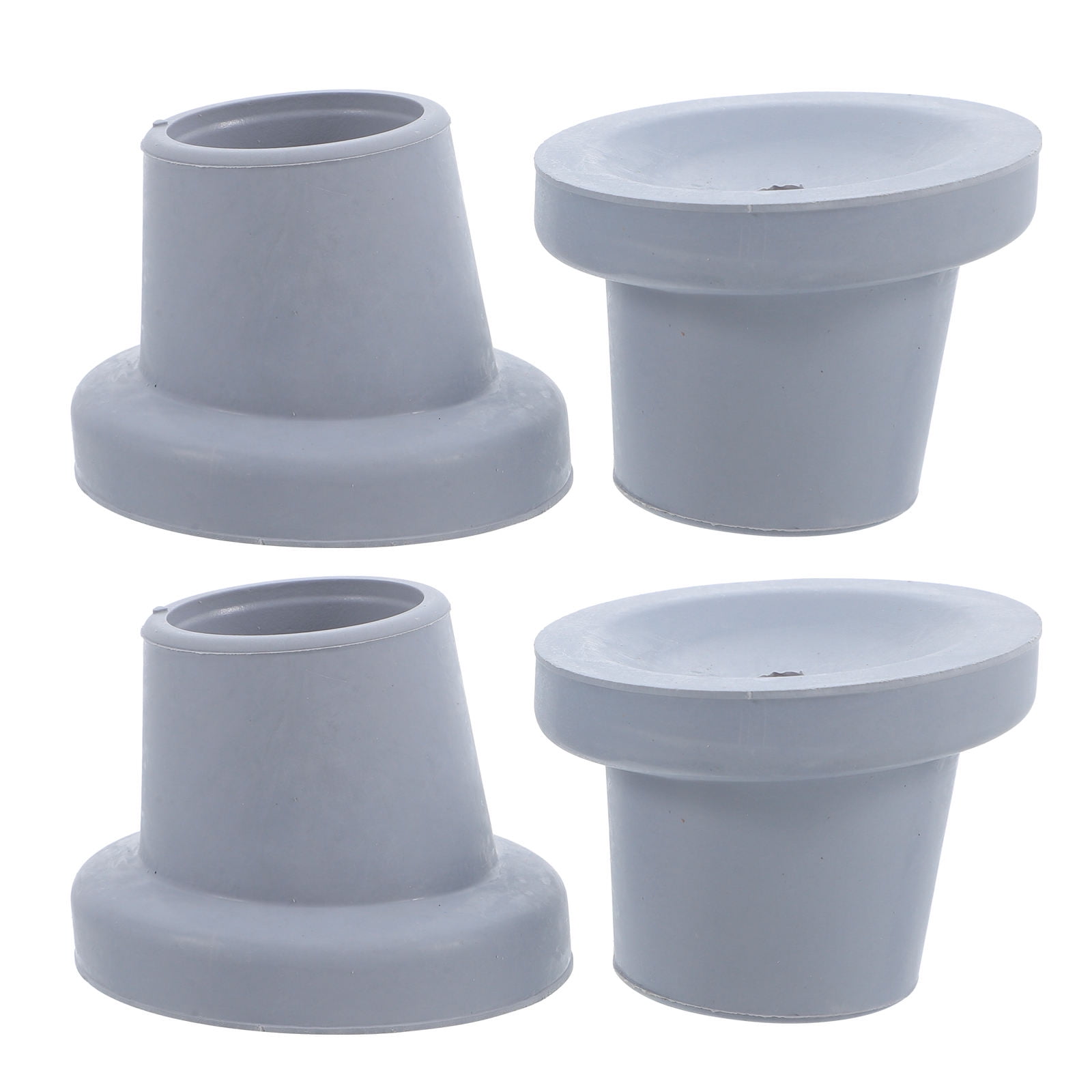 Hemoton 4pcs Non-Slip Rubber Feet Non-Slip Canes Rubber Tips Walkers ...