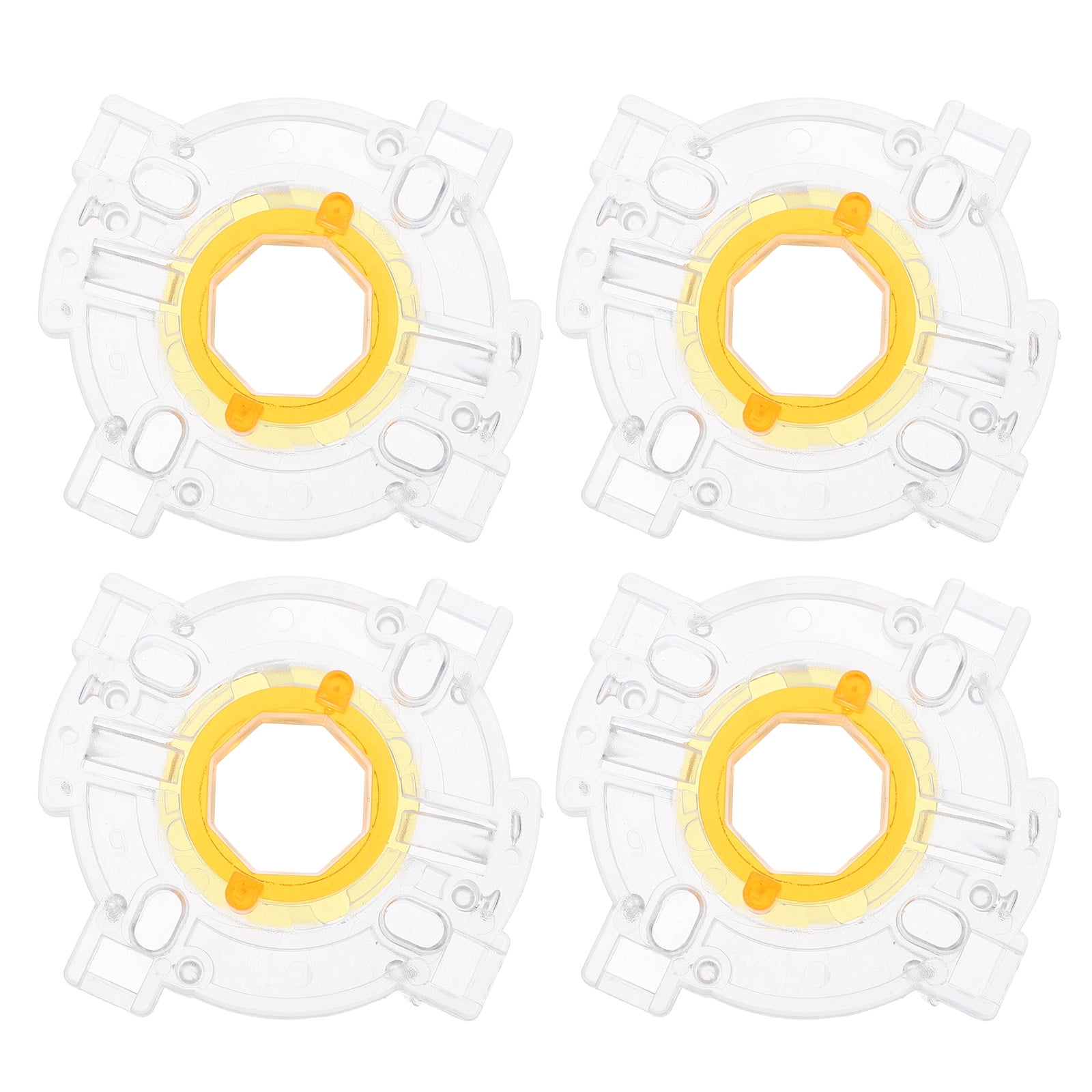HEMOTON Transparent Joystick Restrictor Plate for Arcade Games Precision Control Plastic Round ...
