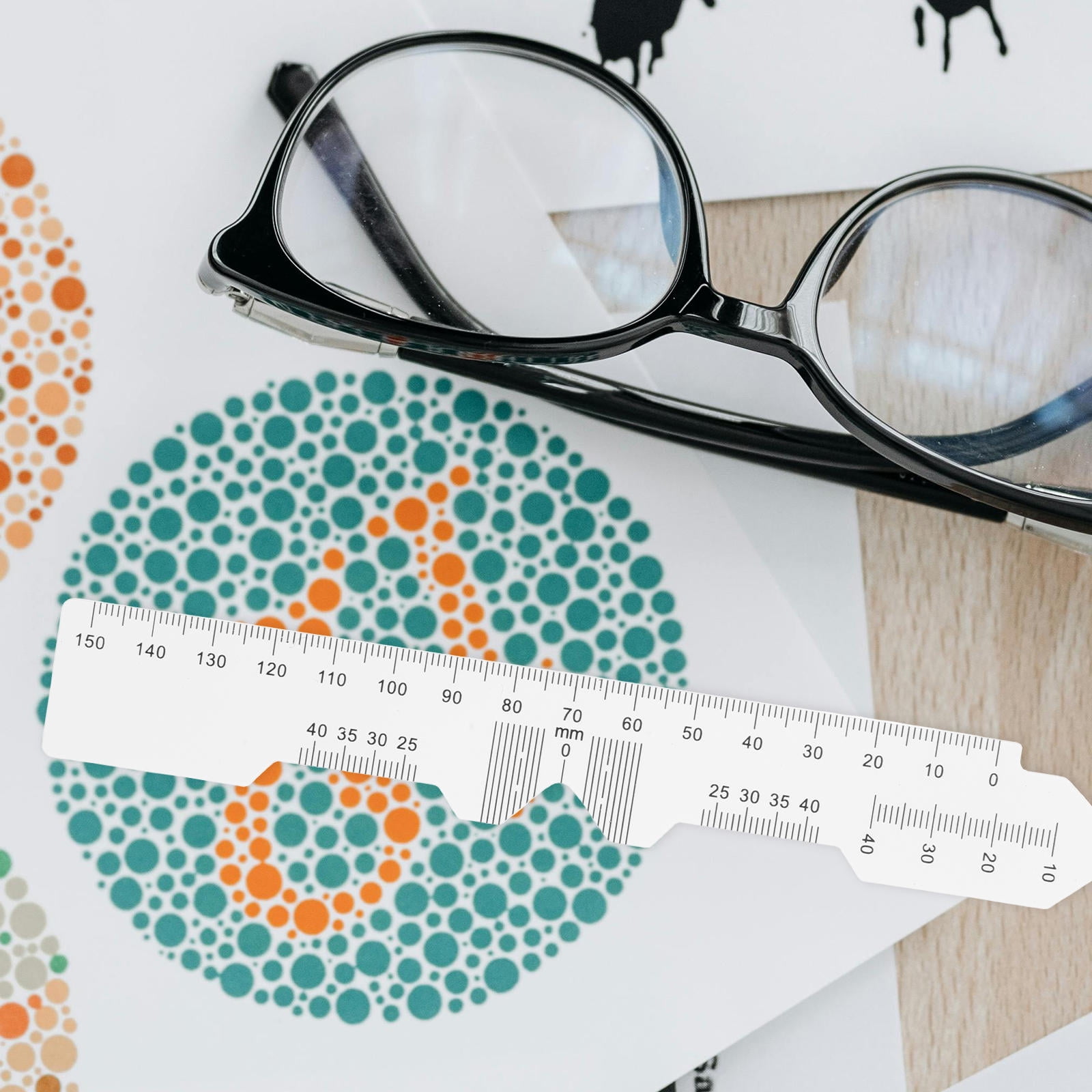 Hemoton 4pcs Optical Pupillary Distance Measurement Tool For ...