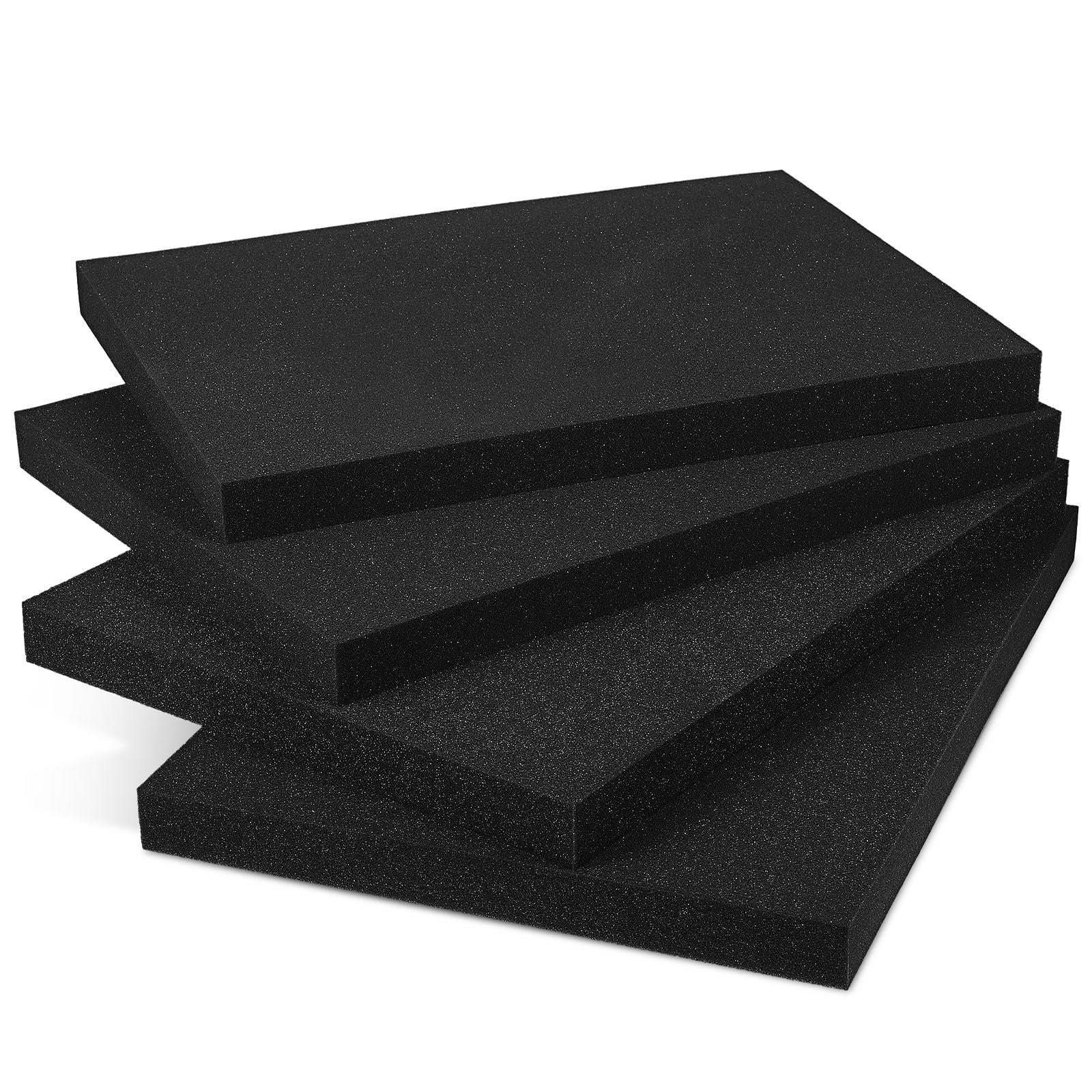 Hemoton 4pcs Packing Foam Sheets Toolbox Foam Padding Foam Boards ...