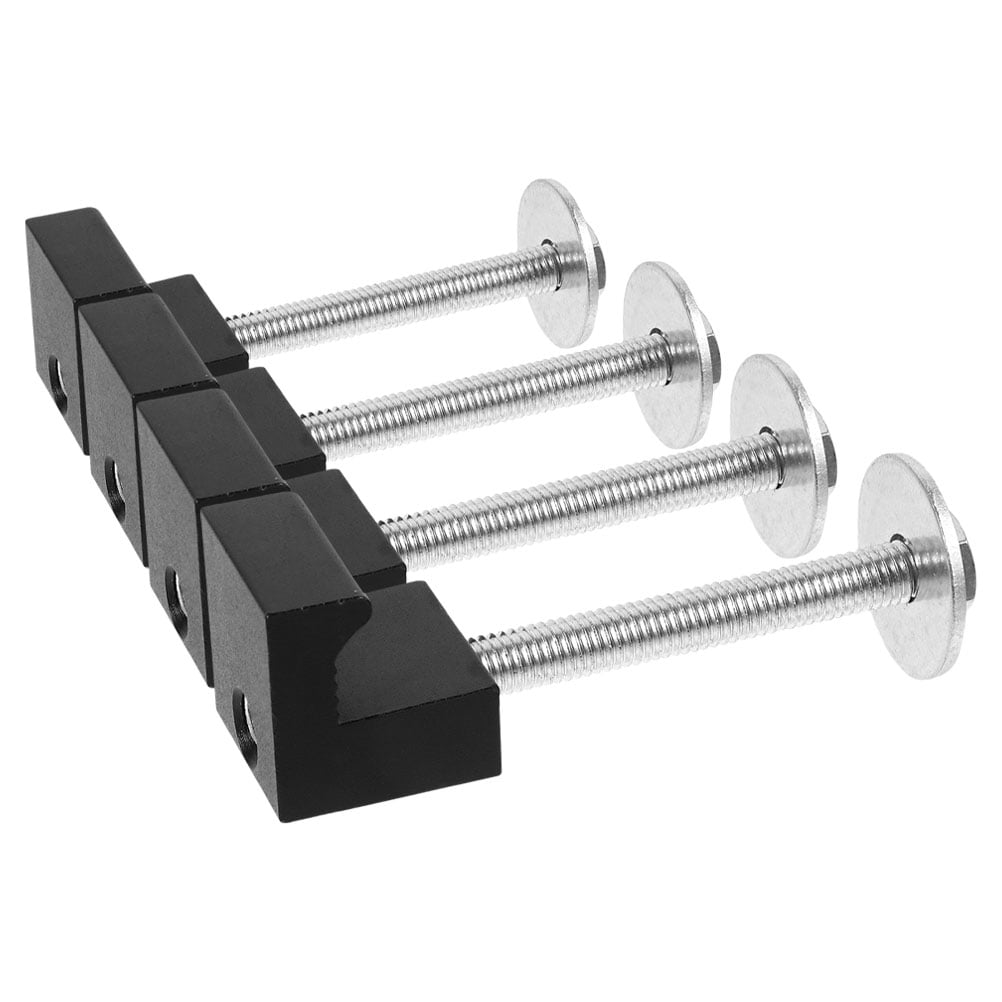 Hemoton 4pcs Pickup Truck Tool Box Clamps Aluminum Alloy J-type Hook ...