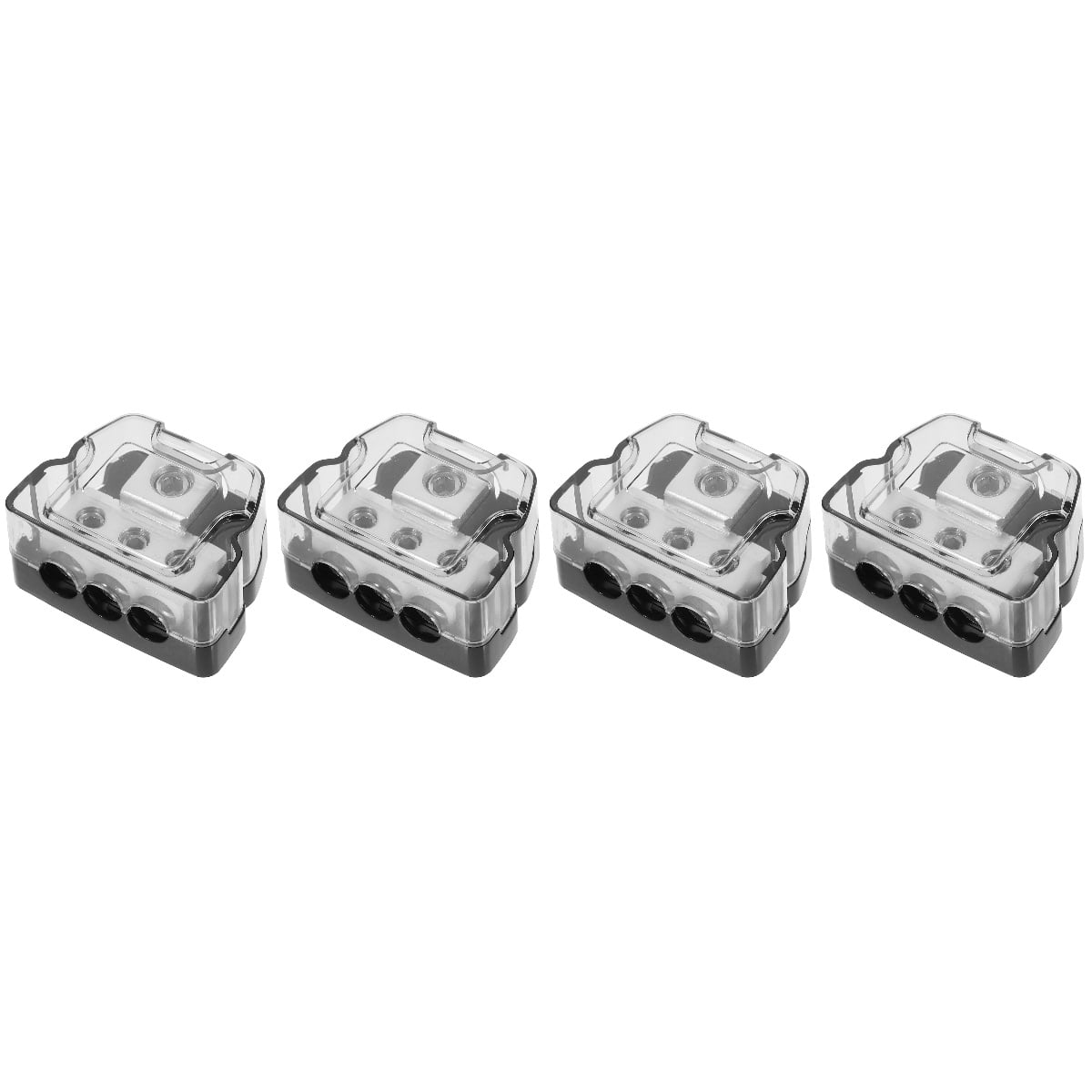 Hemoton 4pcs Power Distribution Block 1 Way Power Distribution Connecting Block For Car