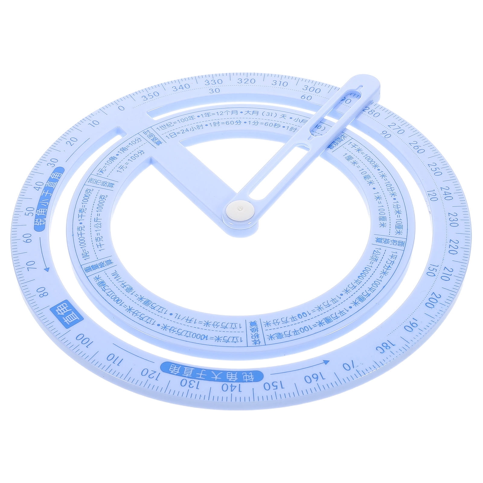 RENACLIPY drawing ruler Plastic Angle Measurement Geometry Tool Drawing ...