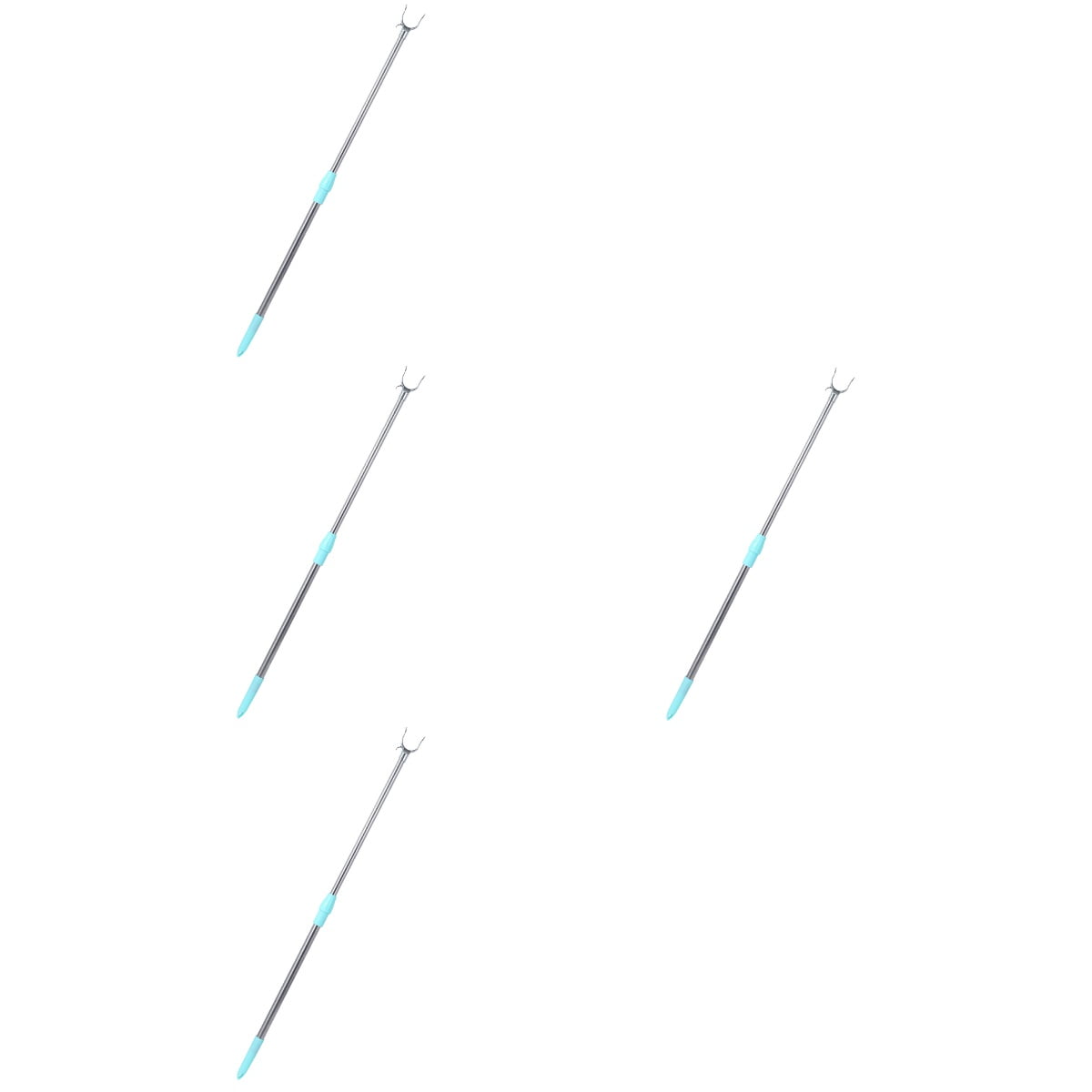 Hemoton 4pcs Reach Closet Pole Telescoping Closet Reach Clothes Reach ...