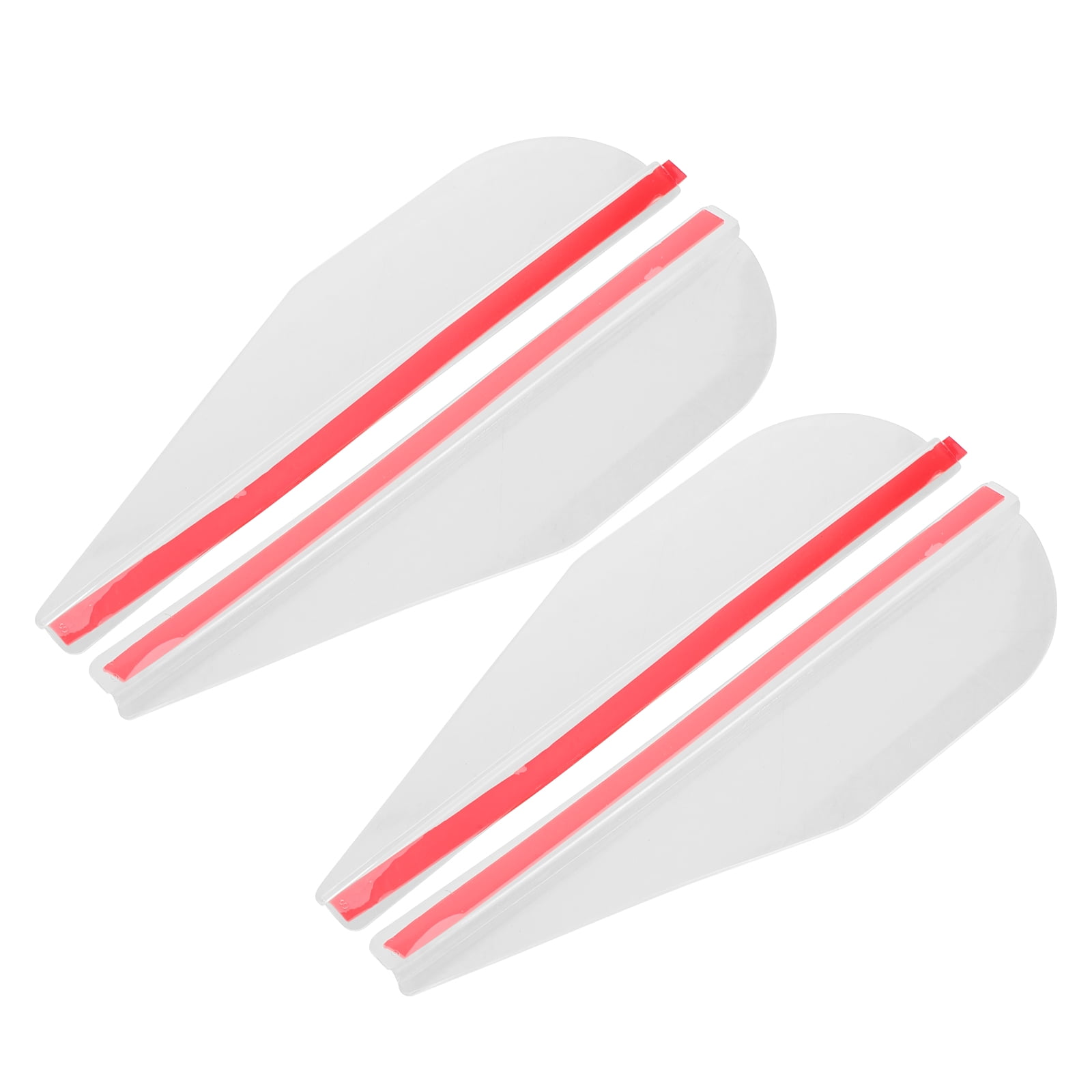 HEMOTON Transparent PU Car Side Mirror Rain Visor Guards Durable ...