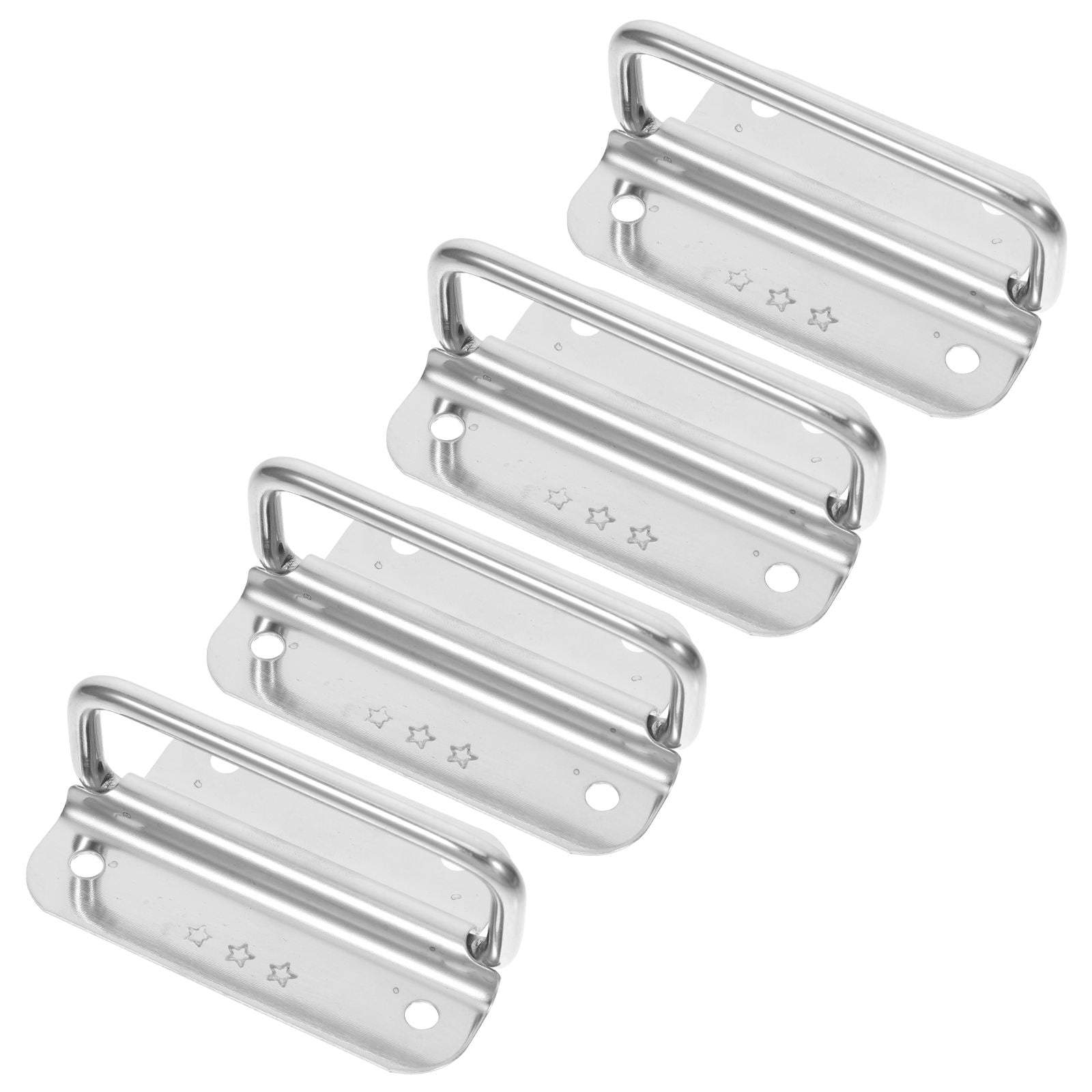 Hemoton 4pcs Recessed Pull Handles Recessed Door Pull Recessed Handle ...