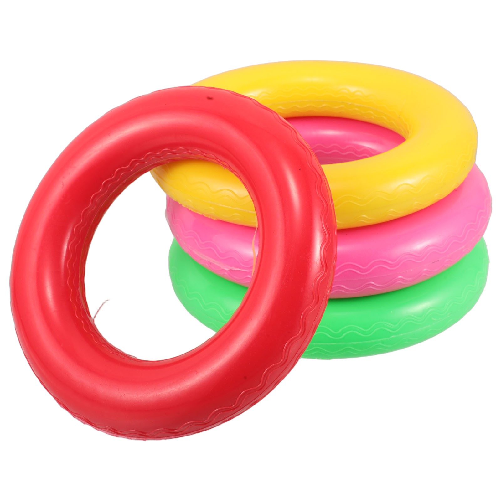 Hemoton 4pcs Relay Ring Carnival Ring Toss Activity Fun Target Toys For ...