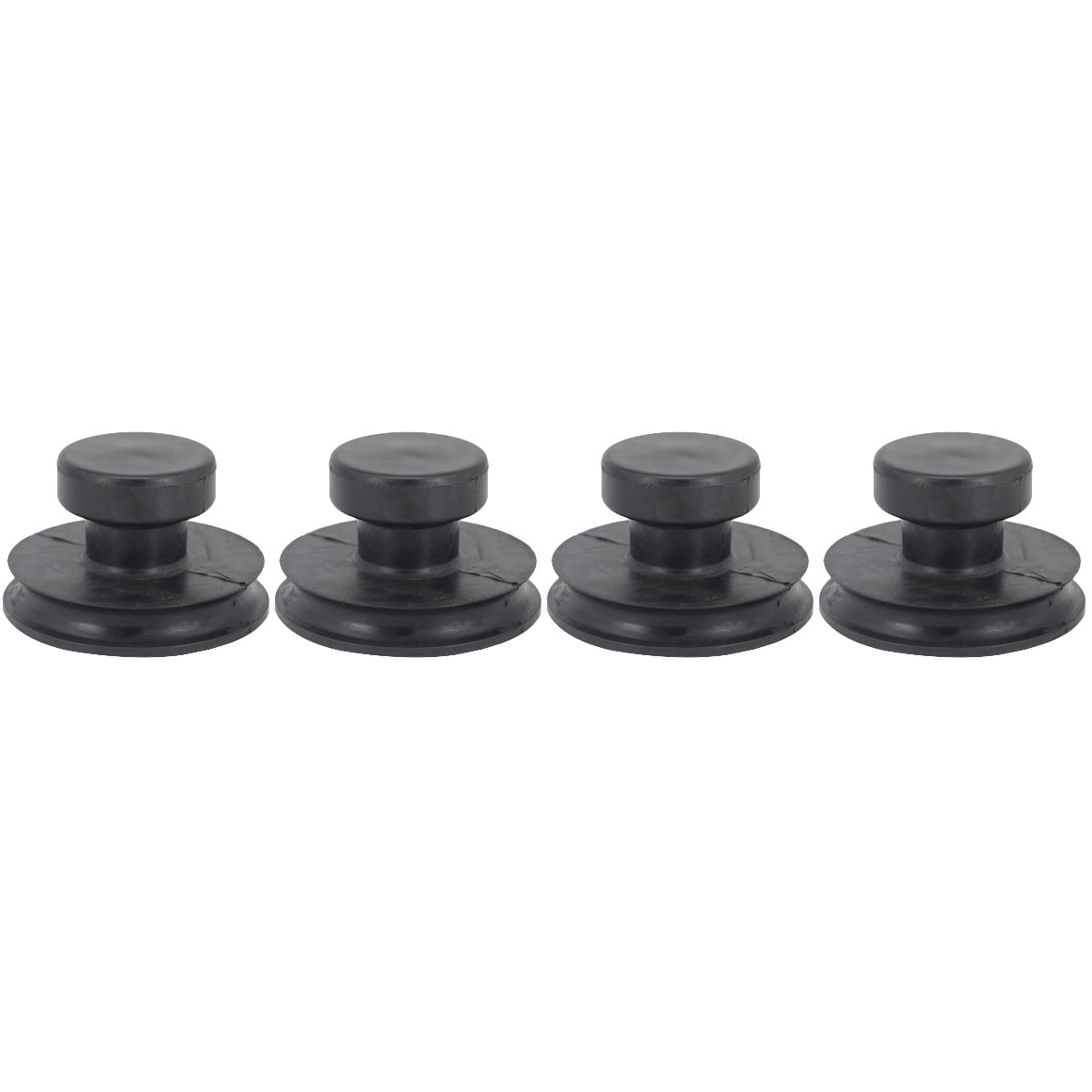 Hemoton 4pcs Rubber Suction Bowl Handle Lifting Handle Suction Tool for ...