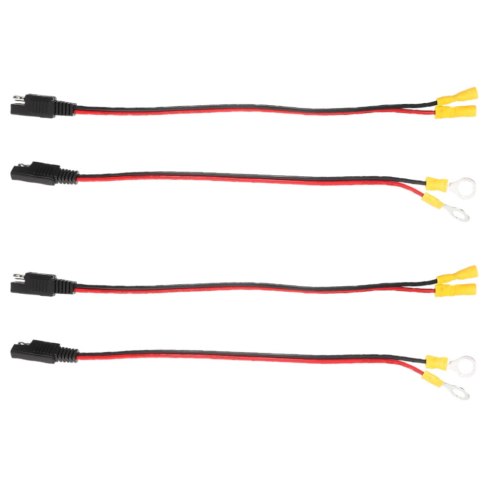 Hemoton 4pcs SAE Power Quick Connect Wiring Kit for RV UTV and Marine ...