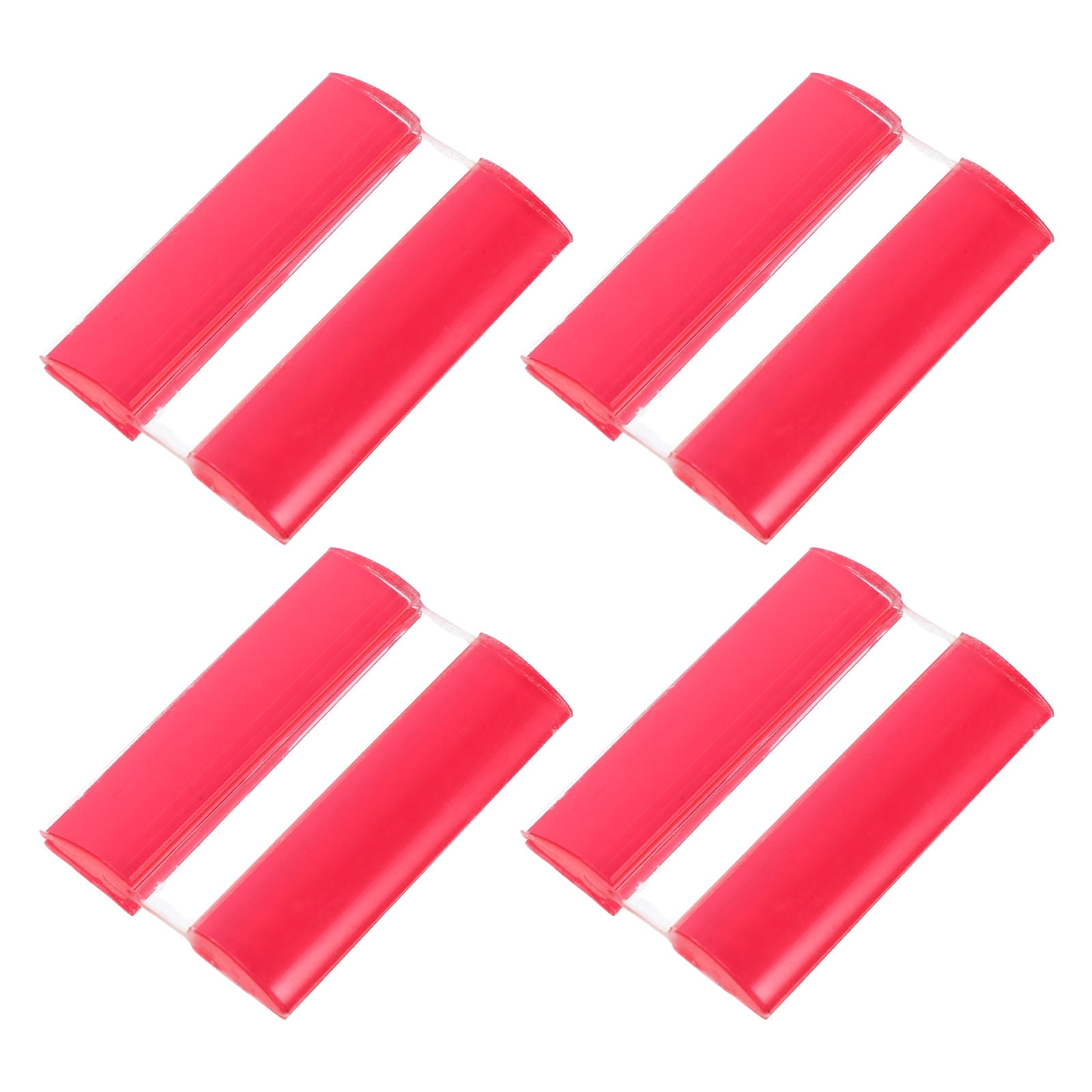 Hemoton 4pcs Self Adhesive Hinges Mini Clear Plastic Hinges Acrylic ...