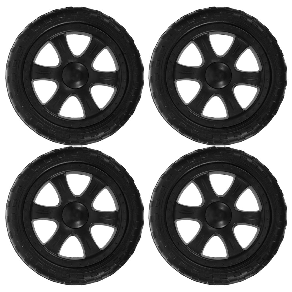 Hemoton 4pcs Shopping Cart Wheels Replacement Grocery Cart Wheels for ...