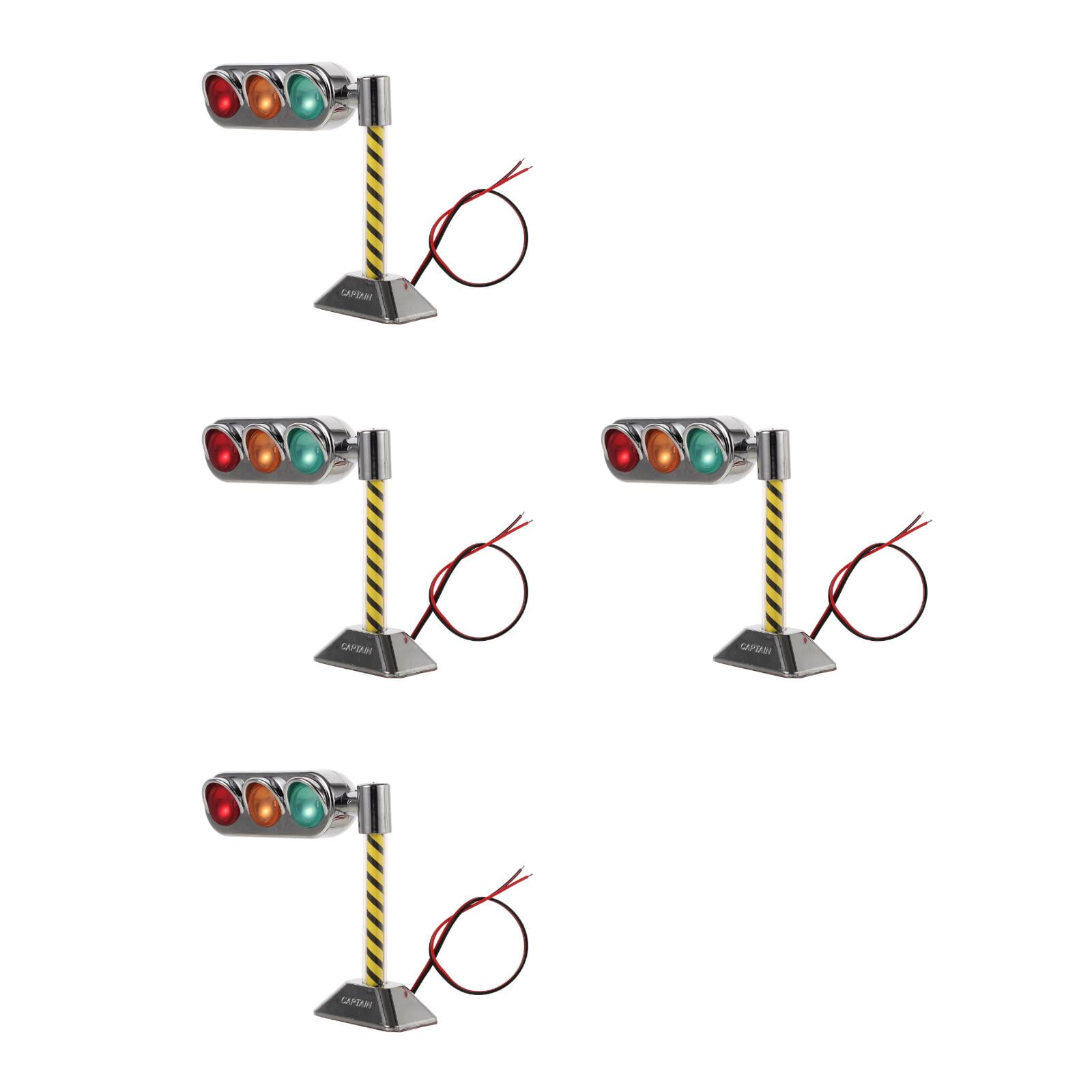 Hemoton 4pcs Simulation Traffic Light Model Car Room Decor Traffic ...