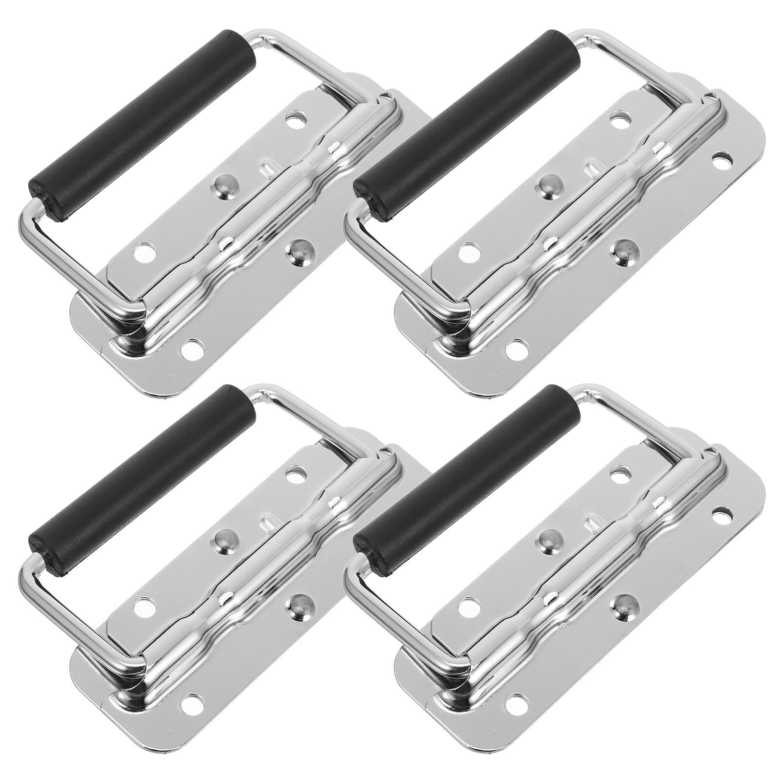 Hemoton 4pcs Spring Loaded Drop Handles Metal Chest Handles Surface ...