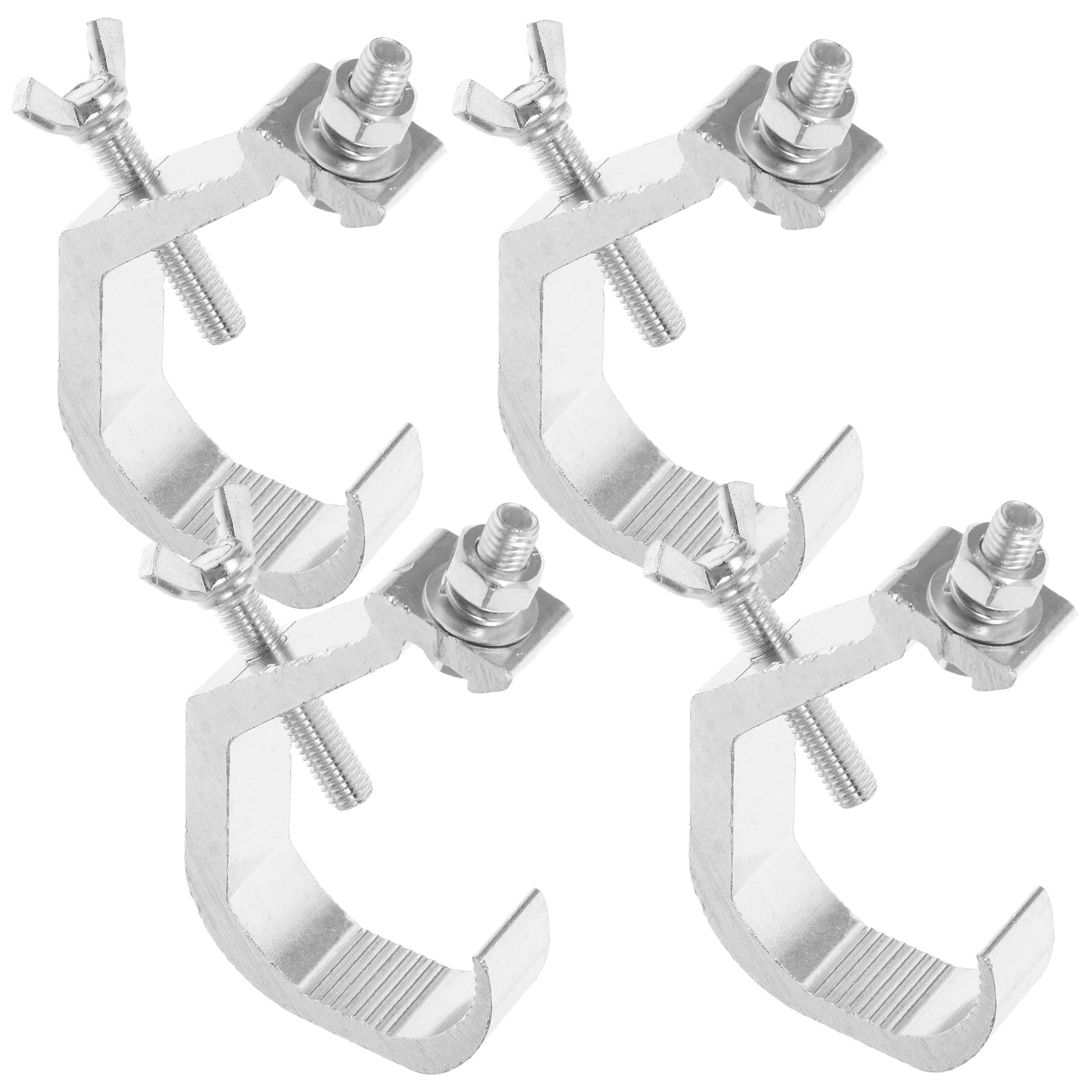 Hemoton 4pcs Stage Lighting Truss Clamps Aluminum Light Hooks Truss ...