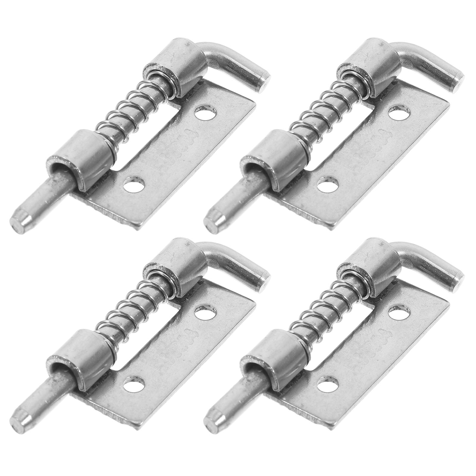 Hemoton 4pcs Stainless Steel Spring Loaded Latch For Cabinet Door ...