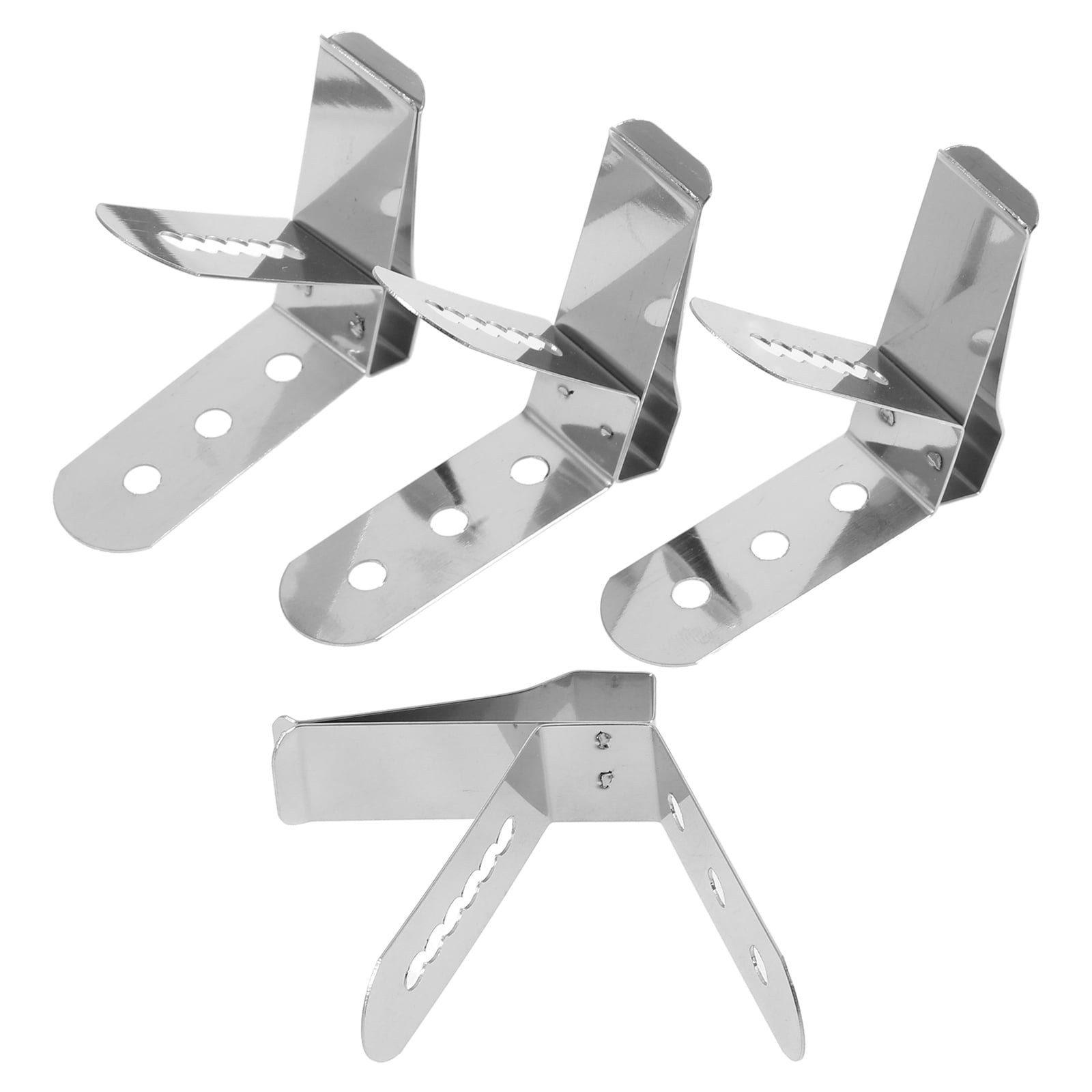 Hemoton 4pcs Thermometer Probe Holder clips Stainless Steel Thermometer ...