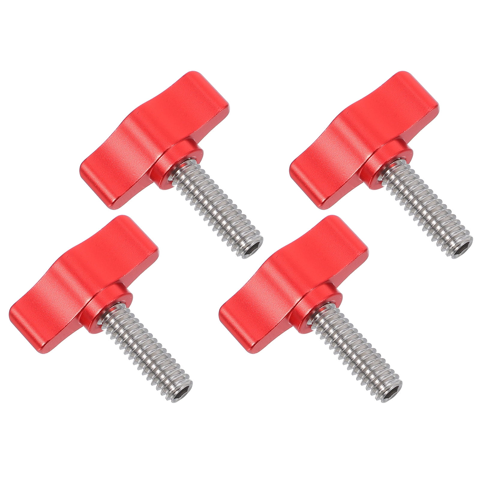 4pcs Thumb Screws Handle Knobs Threaded T Handle Clamping Screw for ...