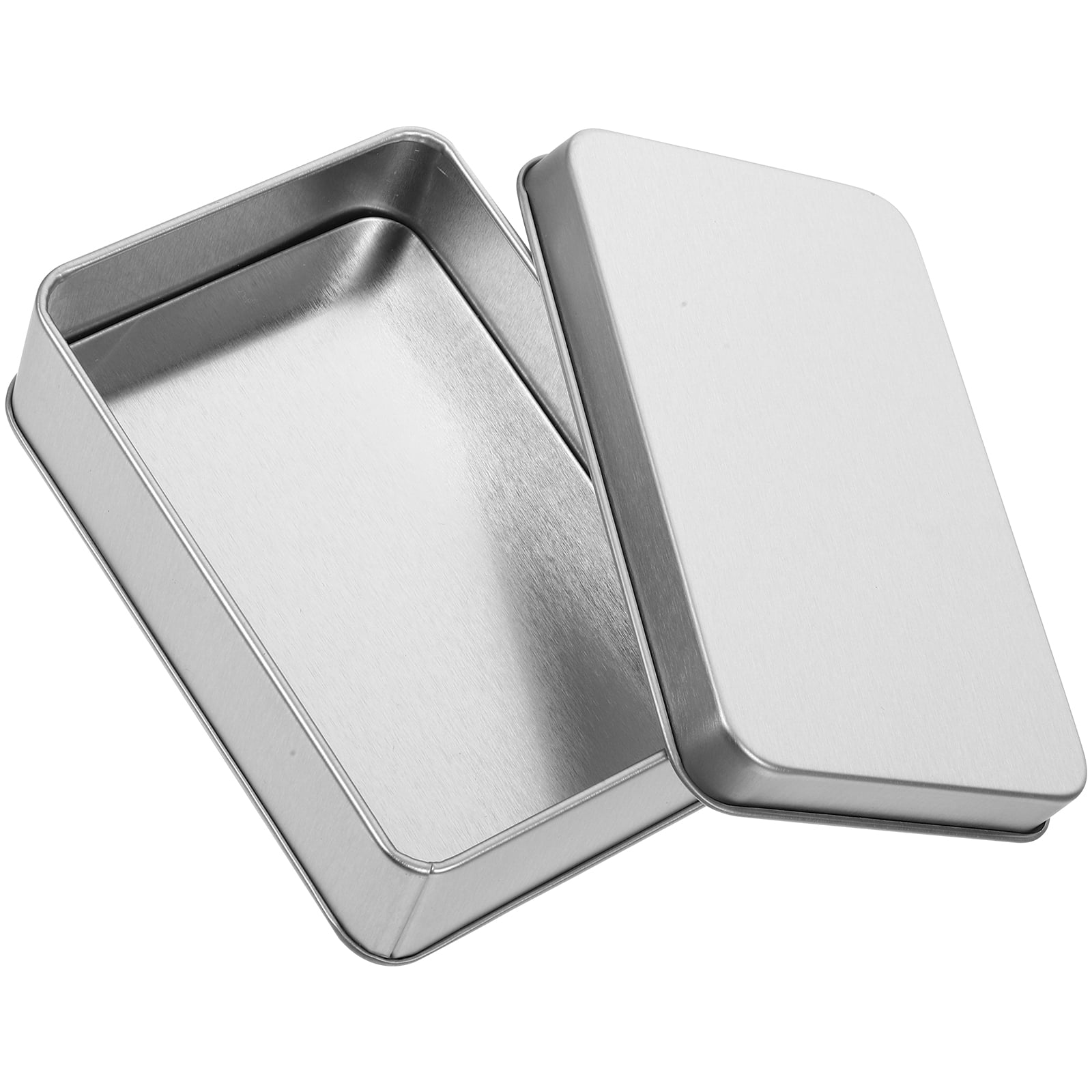 Hemoton 4pcs Tinplate Weighing Boxes Labs Soil Weighing Holders ...