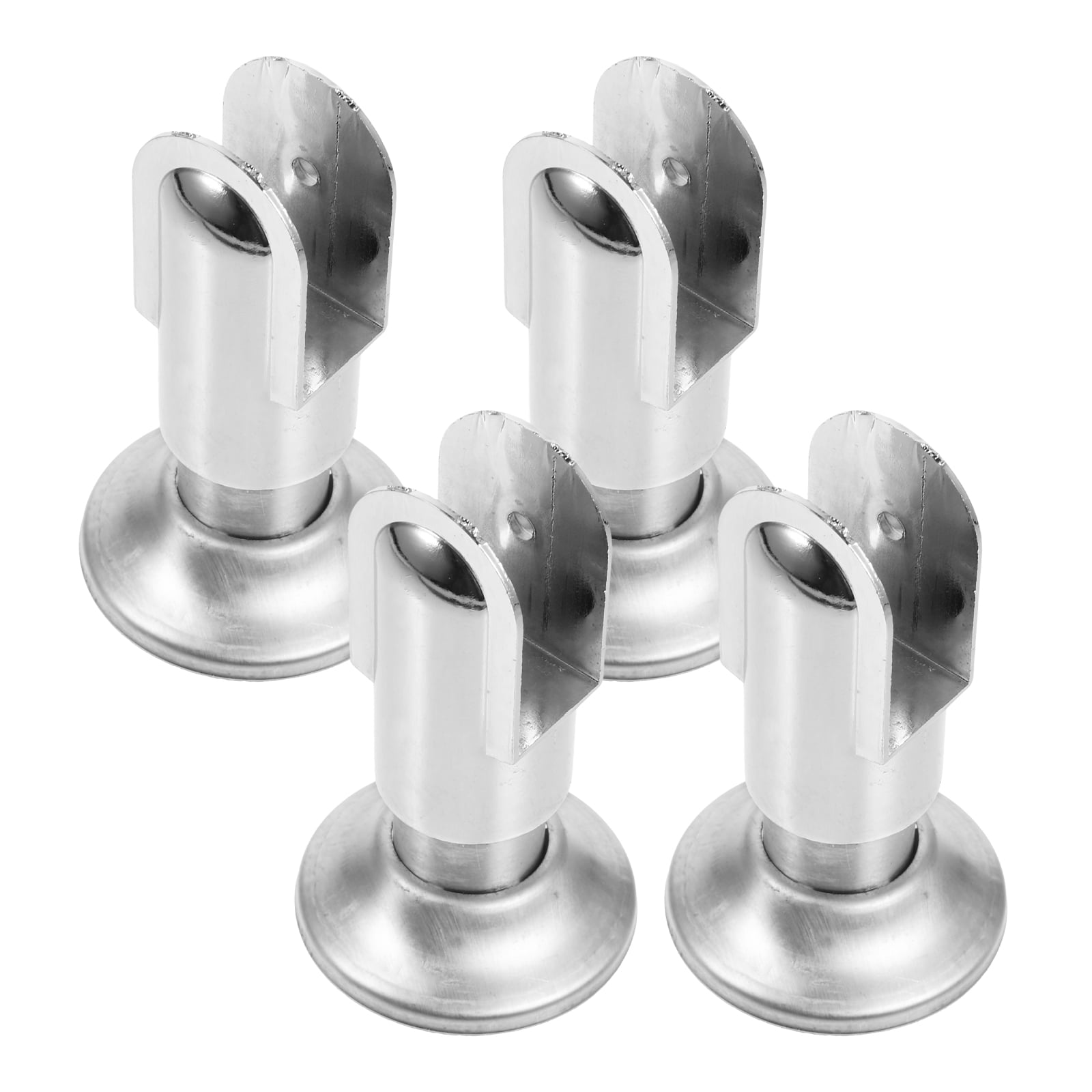 Hemoton 4pcs Toilet Partition Bracket Heavy Duty Metal Bracket Public ...