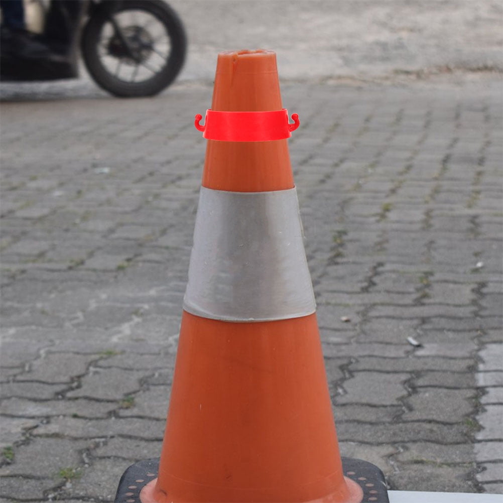 Hemoton 4pcs Traffic Cone Connector Kit Plastic Ring For Safety Cones ...