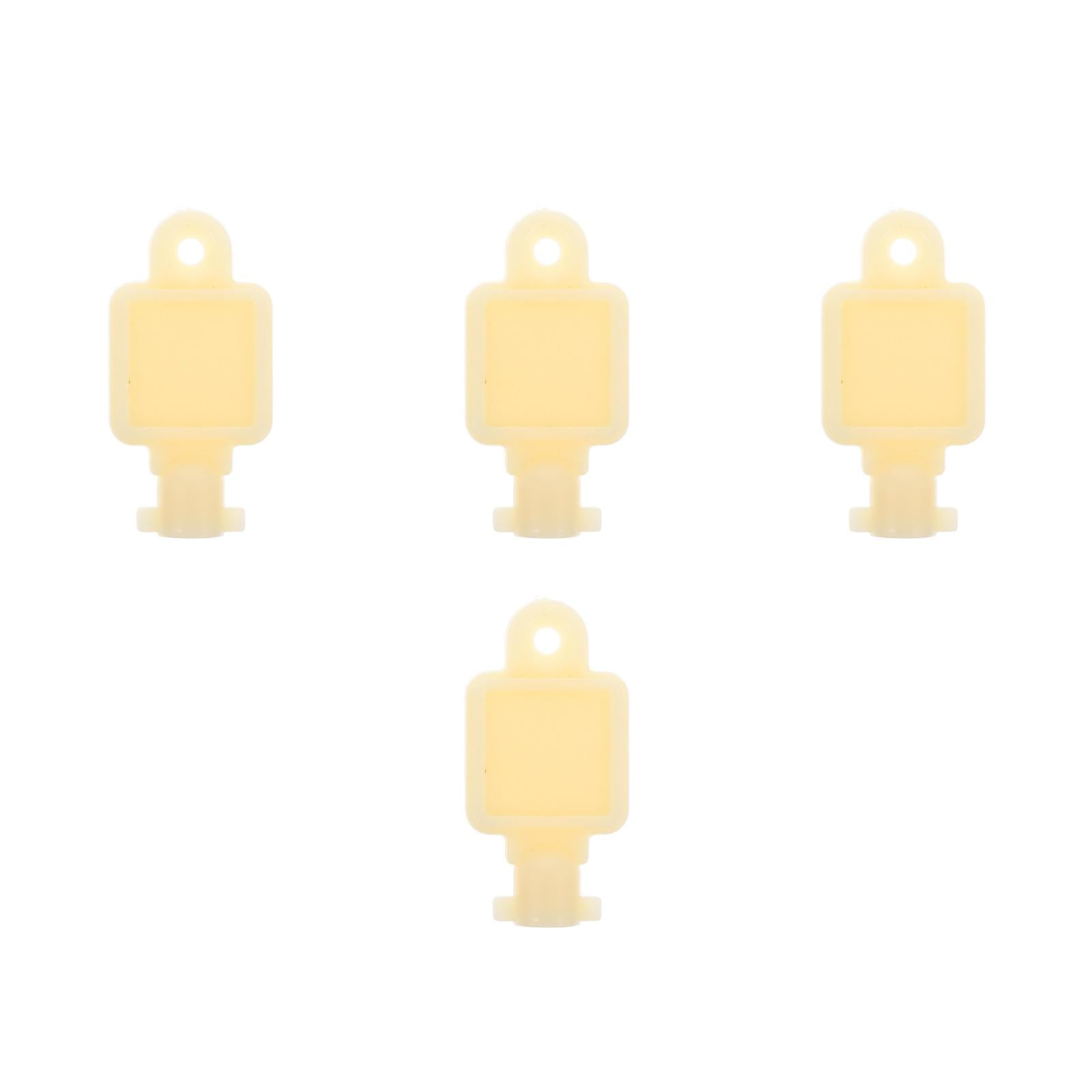 Hemoton 4pcs Universal Paper Towel Dispenser Key Replacement Bathroom ...