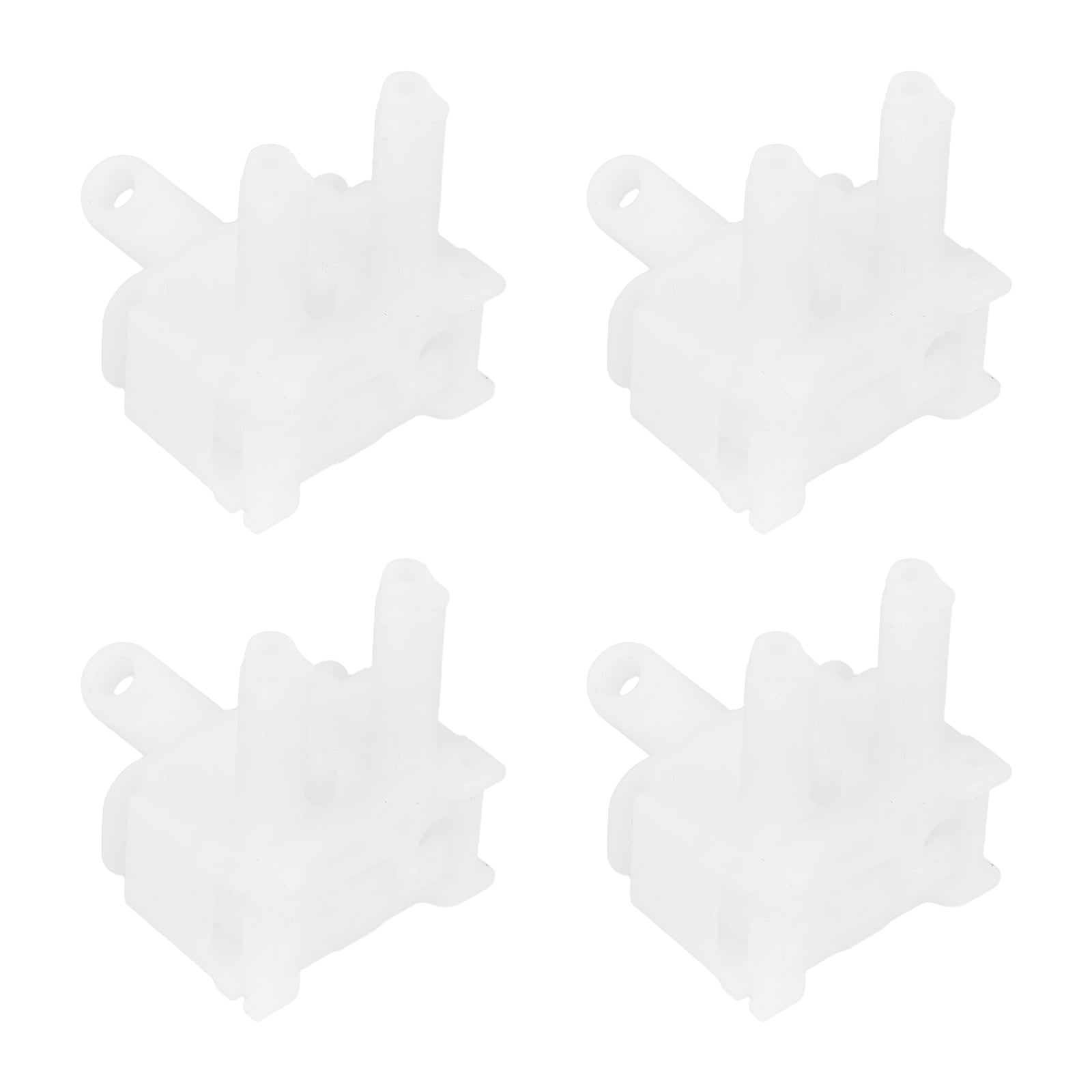 Hemoton 4pcs Vertical Blind Repair Kit White Blind Wand Control ...