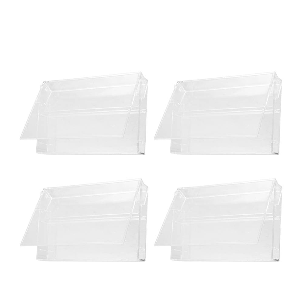 Hemoton 4pcs Vintage Cassette Tape Storage Holders Retro Cassette Tape ...