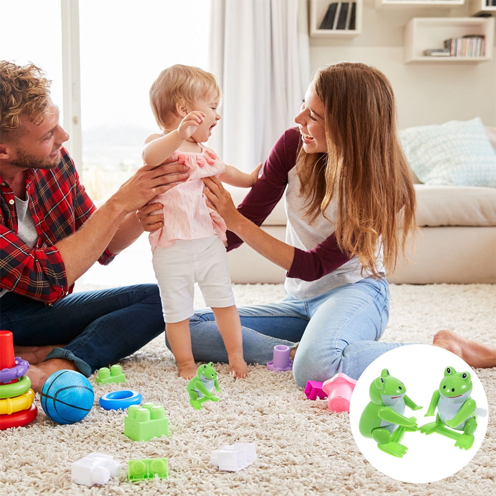 Hemoton 4pcs Wind Up Toys Toys Cute Animal Figures for Kids Parties and ...