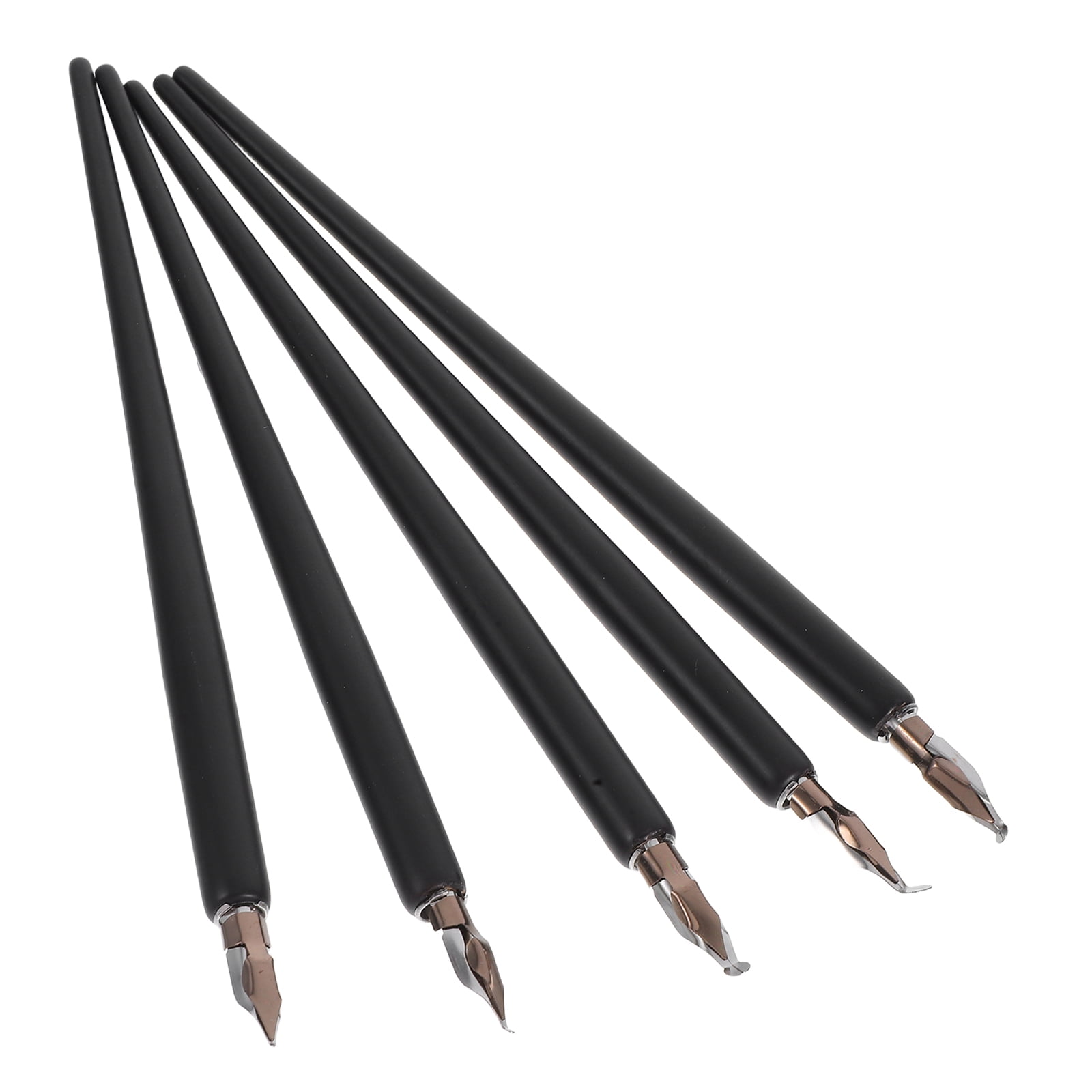 Phenofice Black Wooden Calligraphy Pen Set Steel Nibs for Writing Easy ...