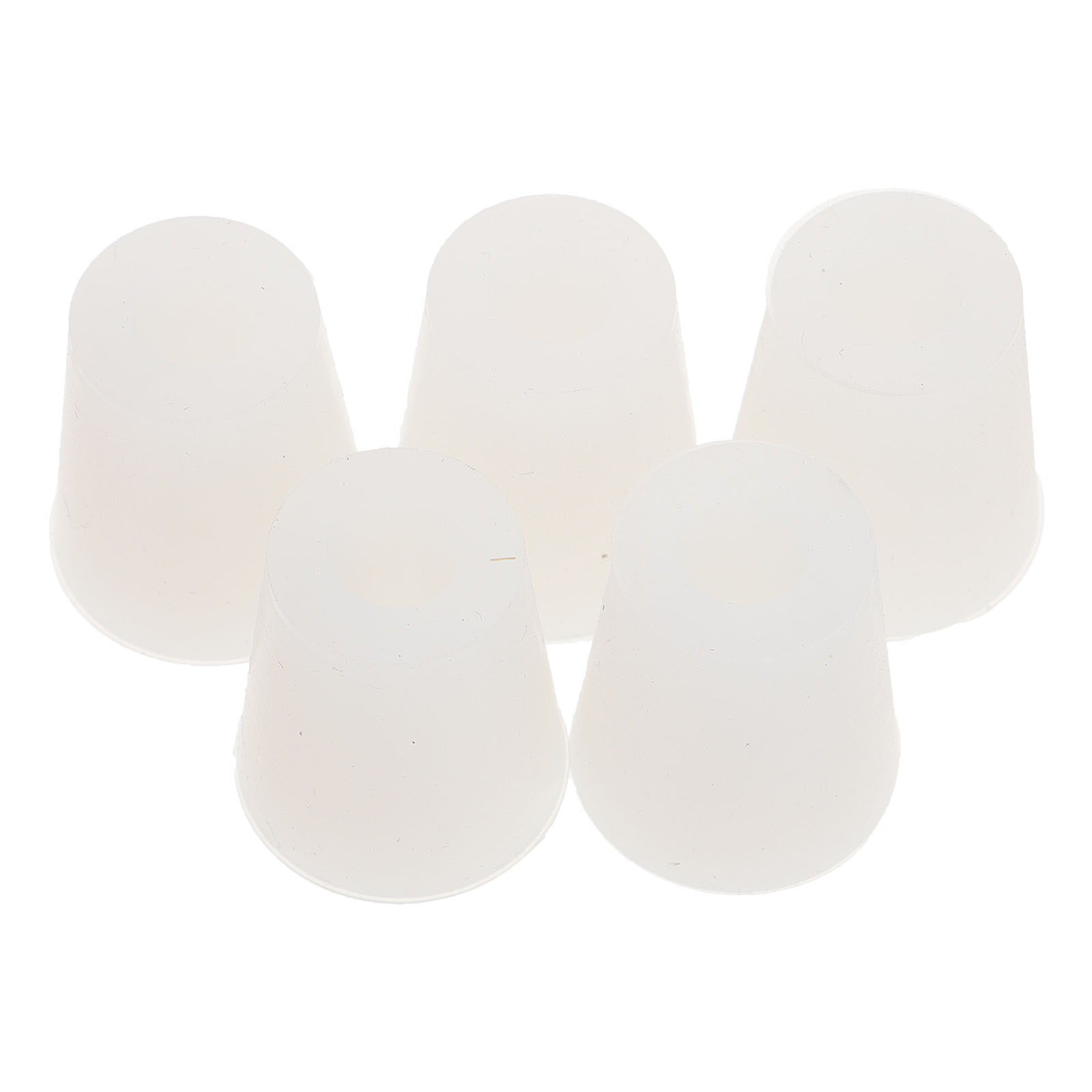 RENACLIPY Practical Silicone Plugs White Silicone Tube Ends for Test ...