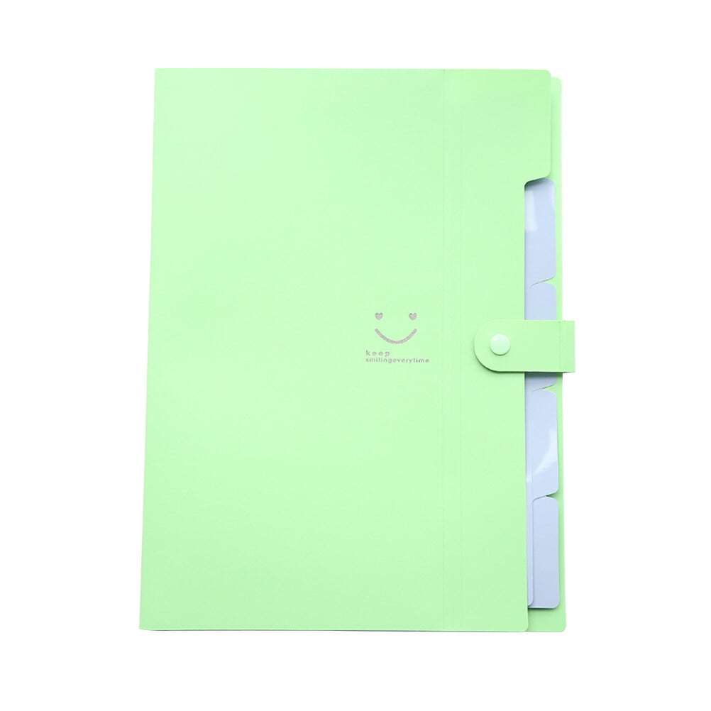 Hemoton 5 Pockets Plastic Expanding File Folders A4 Letter Size Snap ... Hemoton 5 Pockets Plastic Expanding File Folders A4 Letter Size Snap ...