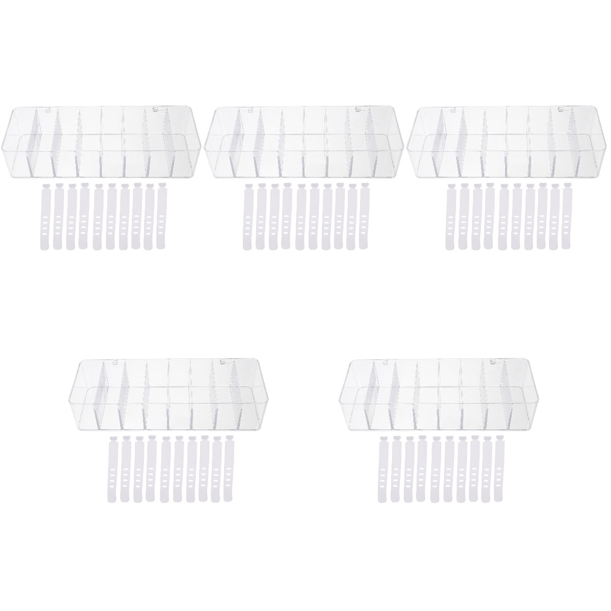 Hemoton 5 Sets Cable Management Box Charger Management Box Storage Bin ...