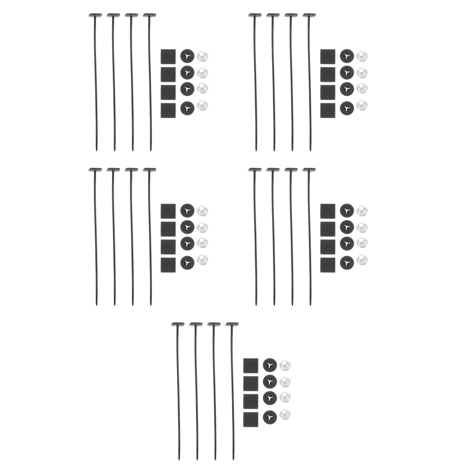 Hemoton 5 Sets Electric Radiator Fan Mounting Kit Car Fan Zip Ties ...