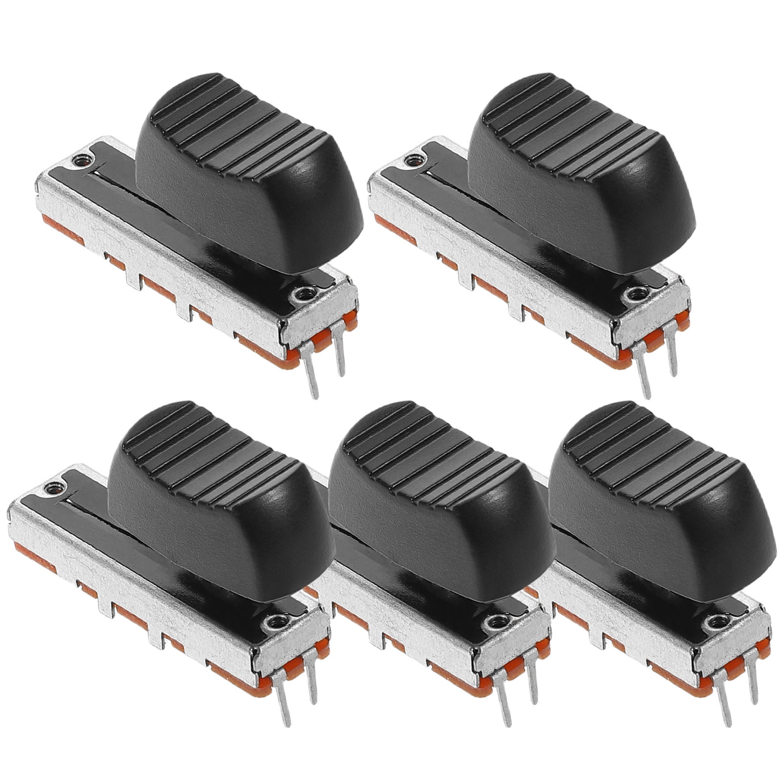 Hemoton 5 Sets Flat Push Knobs Slider Shafts Slider Slider Fader Slider ...