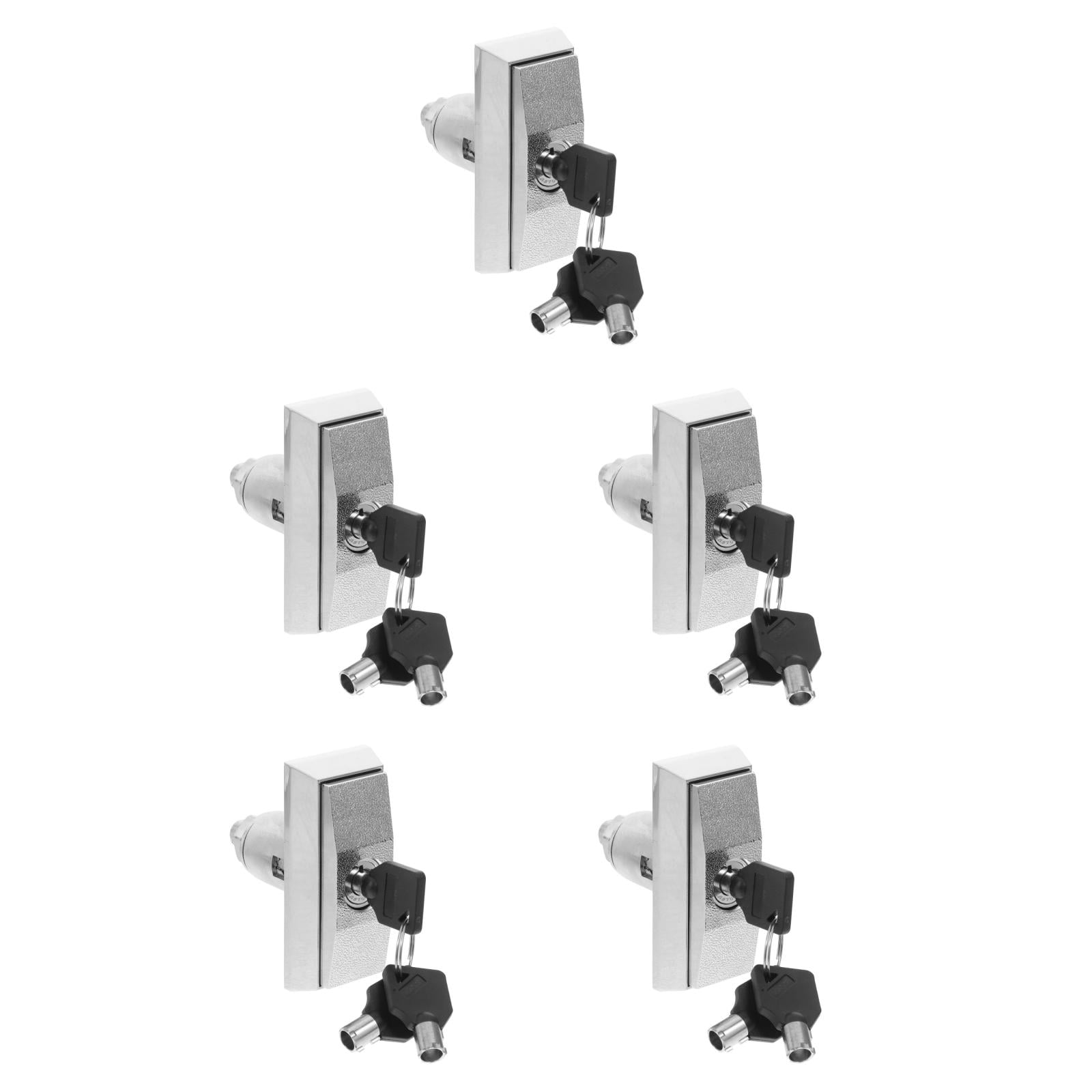 Hemoton 5 Sets High Security Lock Zinc Alloy T-Type Lock For Vending ...