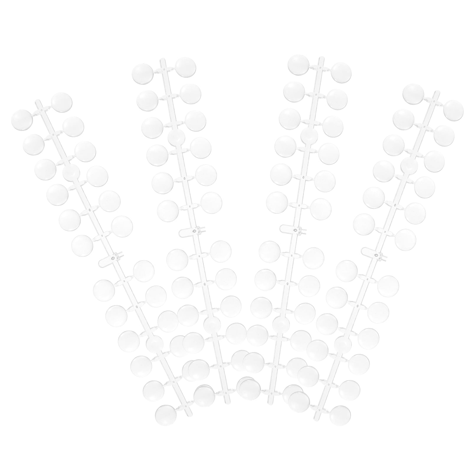 Hemoton 5 Sets Nail Tips Color Chart Round Nail Color Cards Practical ...