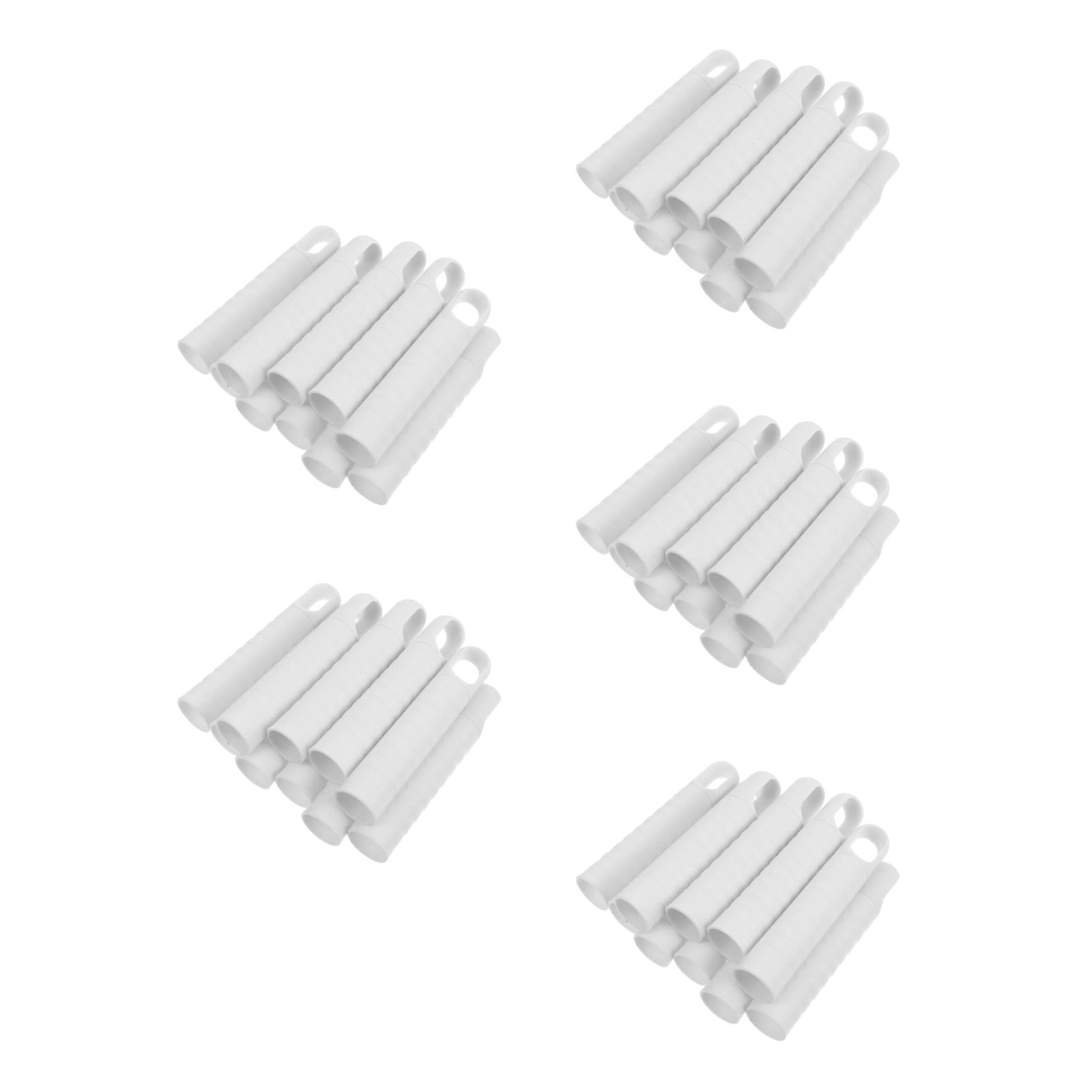 Hemoton 50 PCS Mop Handle End Caps Replacement 25mm Mop Handle End Caps ...