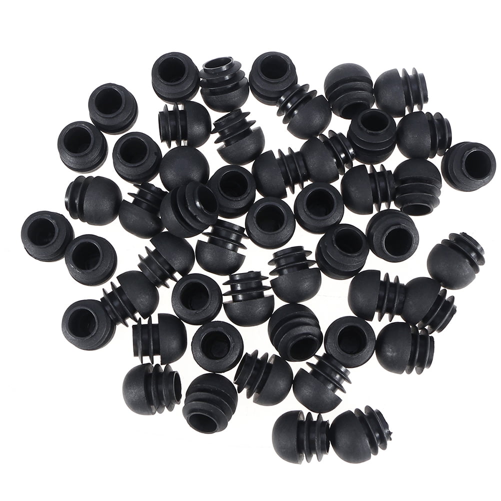 Hemoton 50 Pcs Bed Frame End Cap Plastic Plug Chair Leg Caps - Walmart.com