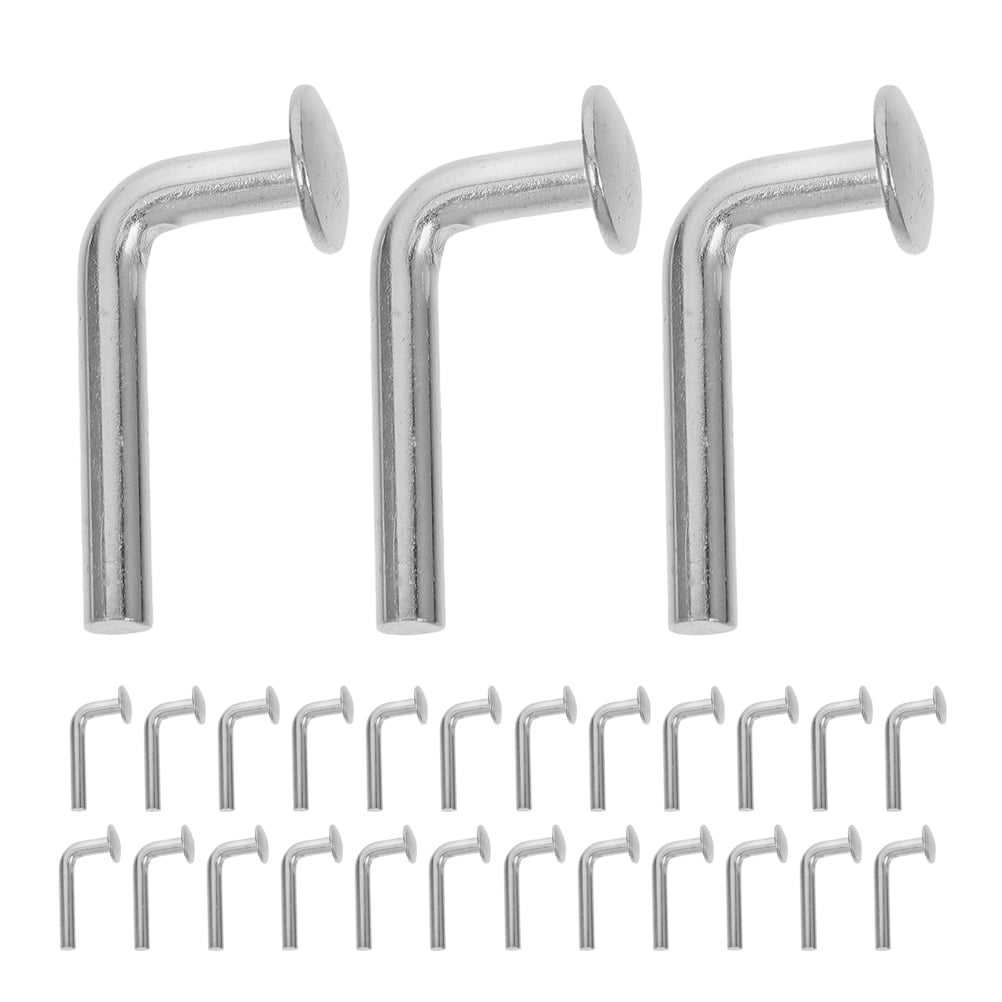 HEMOTON 50pcs Heavy Duty Pallet Rack Drop Pin J Bolt Safety Universal ...