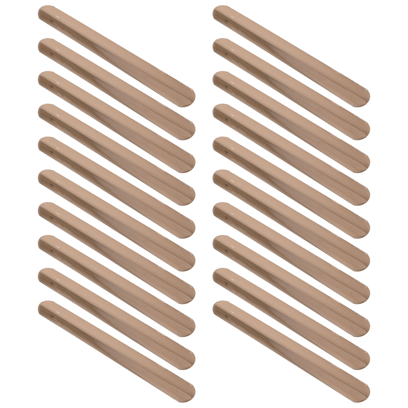 Hemoton 50 Pcs Slap Bracelets Crafting Sheet DIY Slap Bracelet Parts ...