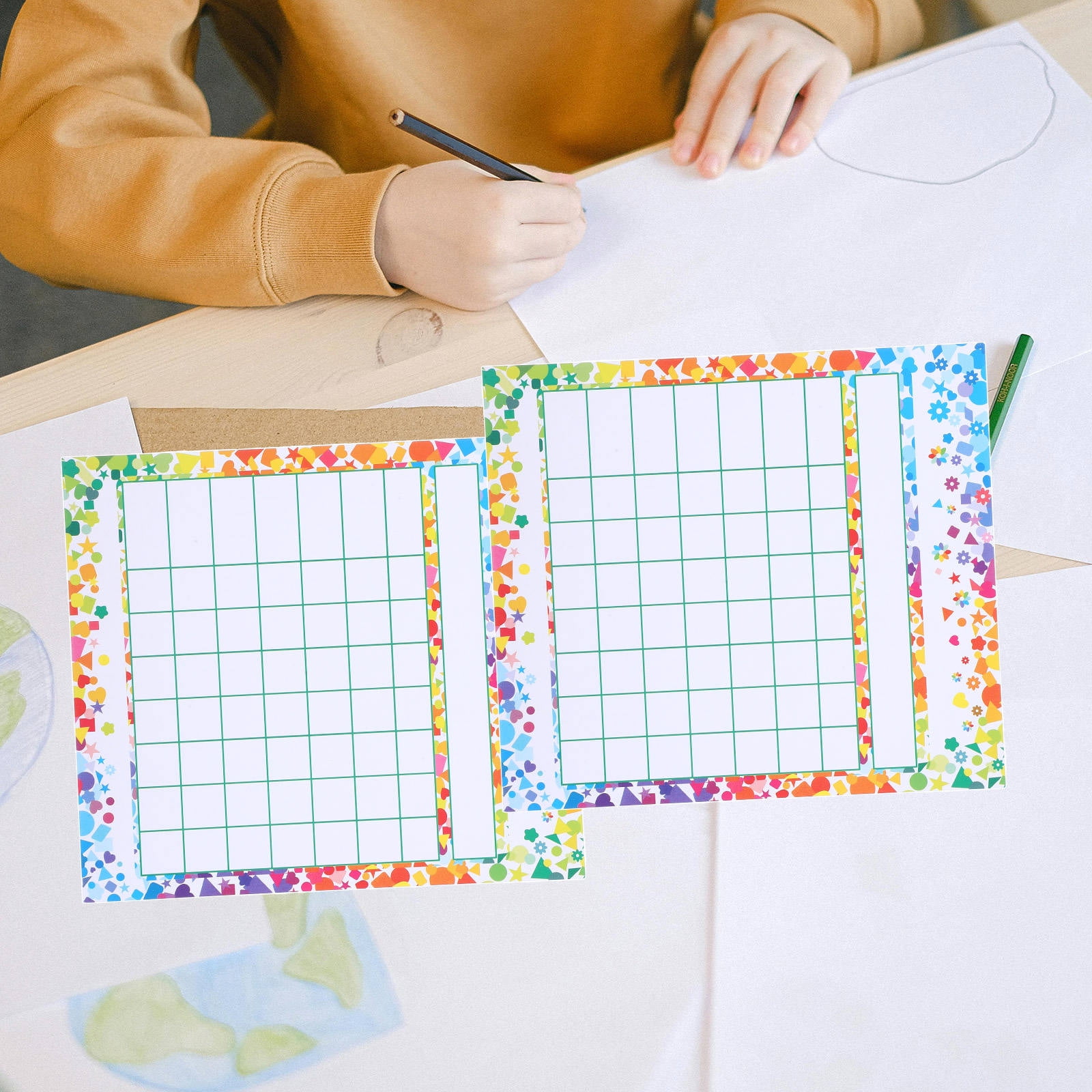 Hemoton 50 Sheets Multi- Incentive Charts for Kids Classroom Behavior ...