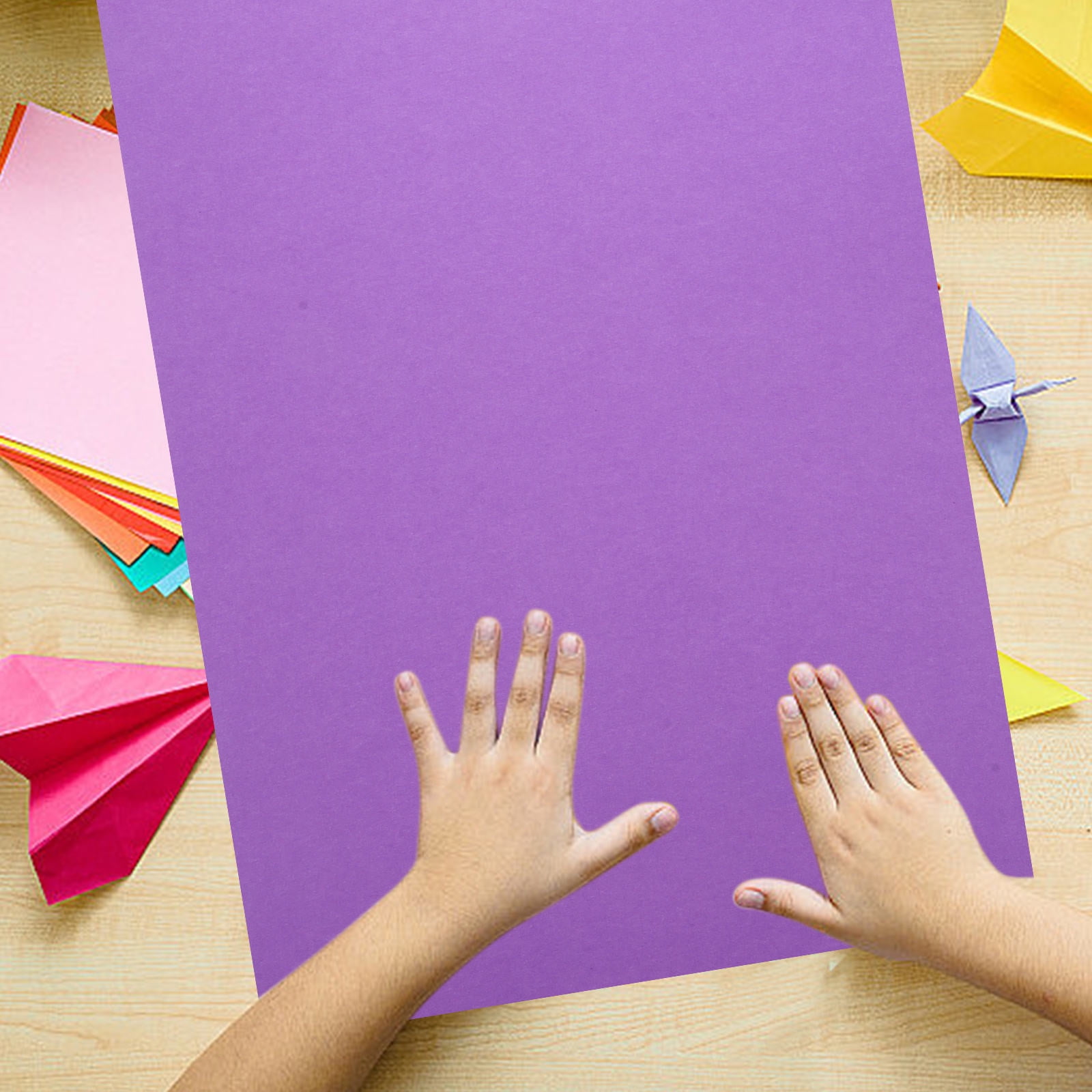 Hemoton 50 Sheets Paper for Printer Colored Cardboard Handmade Student ...