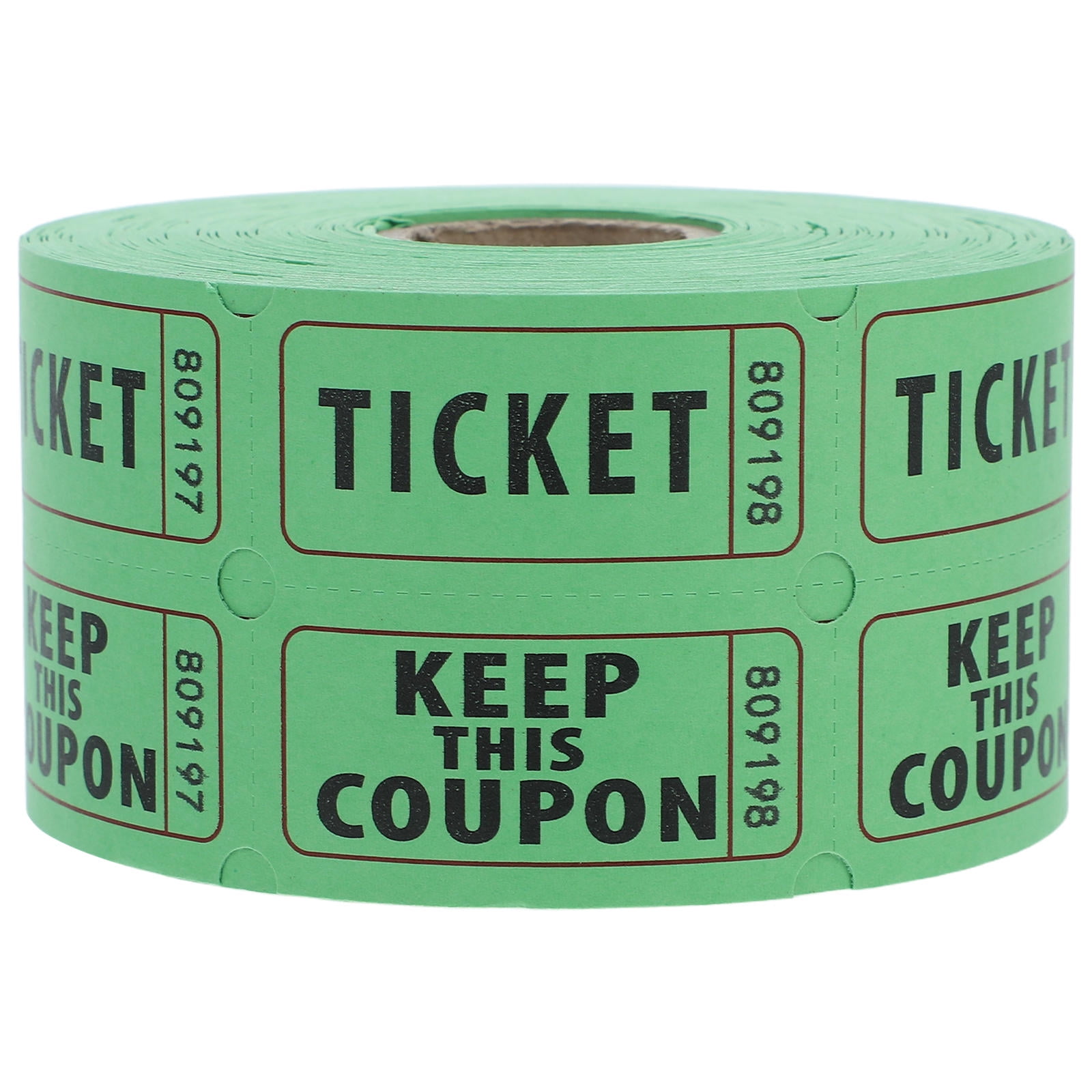 Hemoton 500pcs Double Roll Raffle Tickets For Events Parties And ...