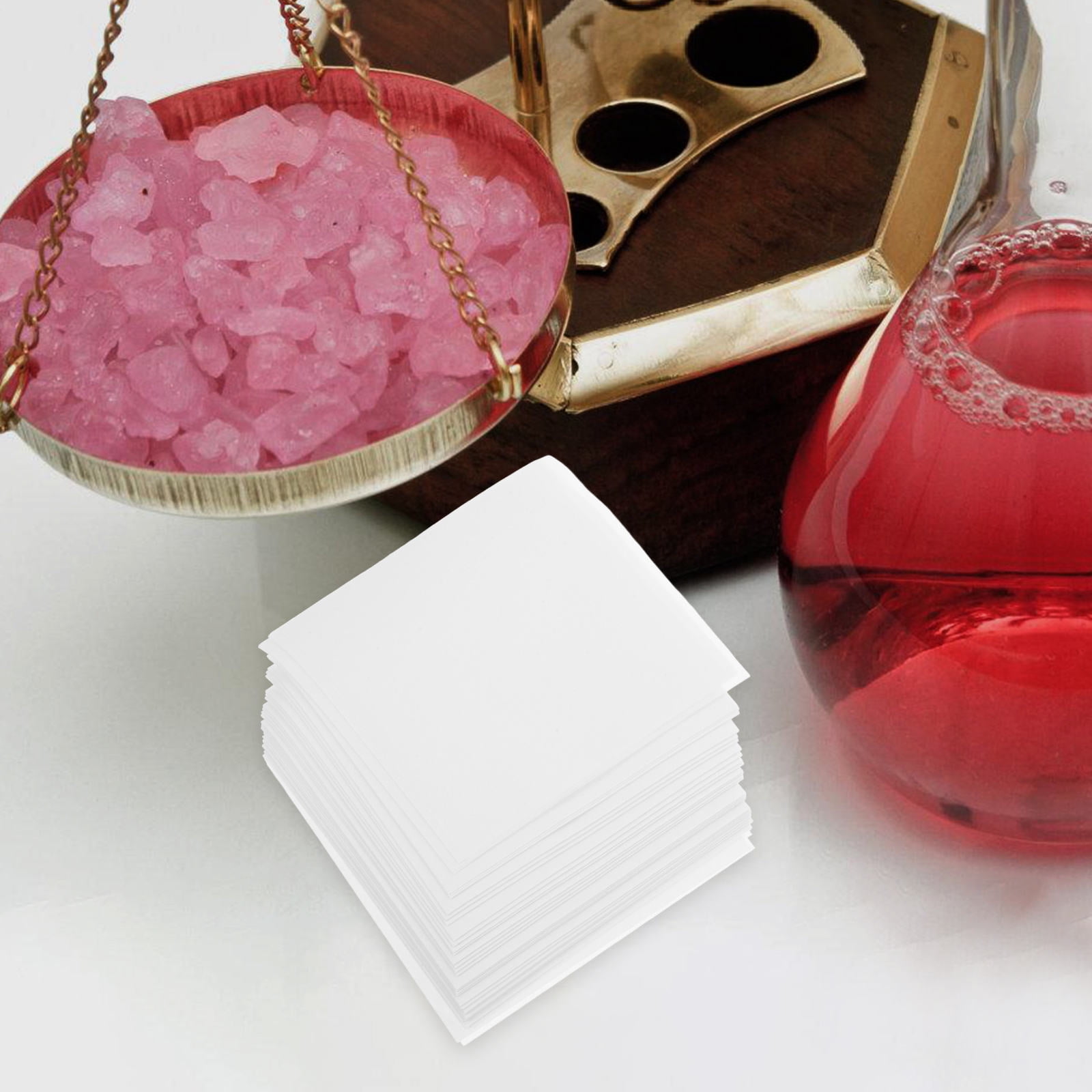 Hemoton 500pcs Non Stick Cellulose Weighing Paper Smooth Gloss ...