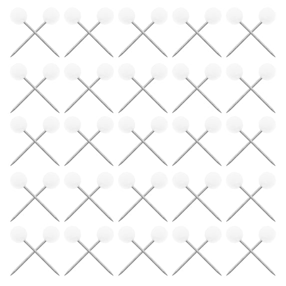 Phenofice White Pushpins For Travel And 500Pcs 0.6In - Walmart.com